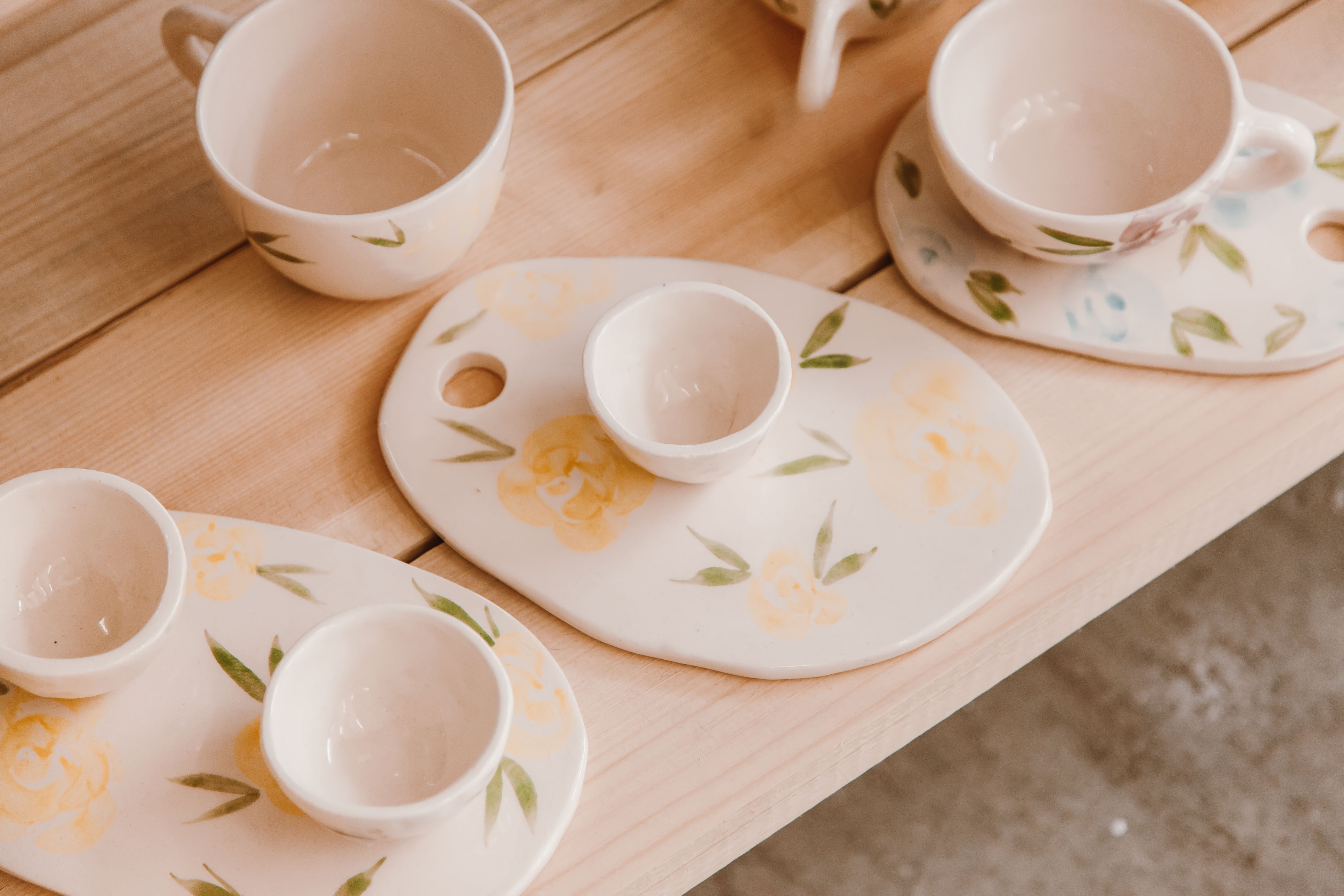 Small Bowls on a Table · Free Stock Photo
