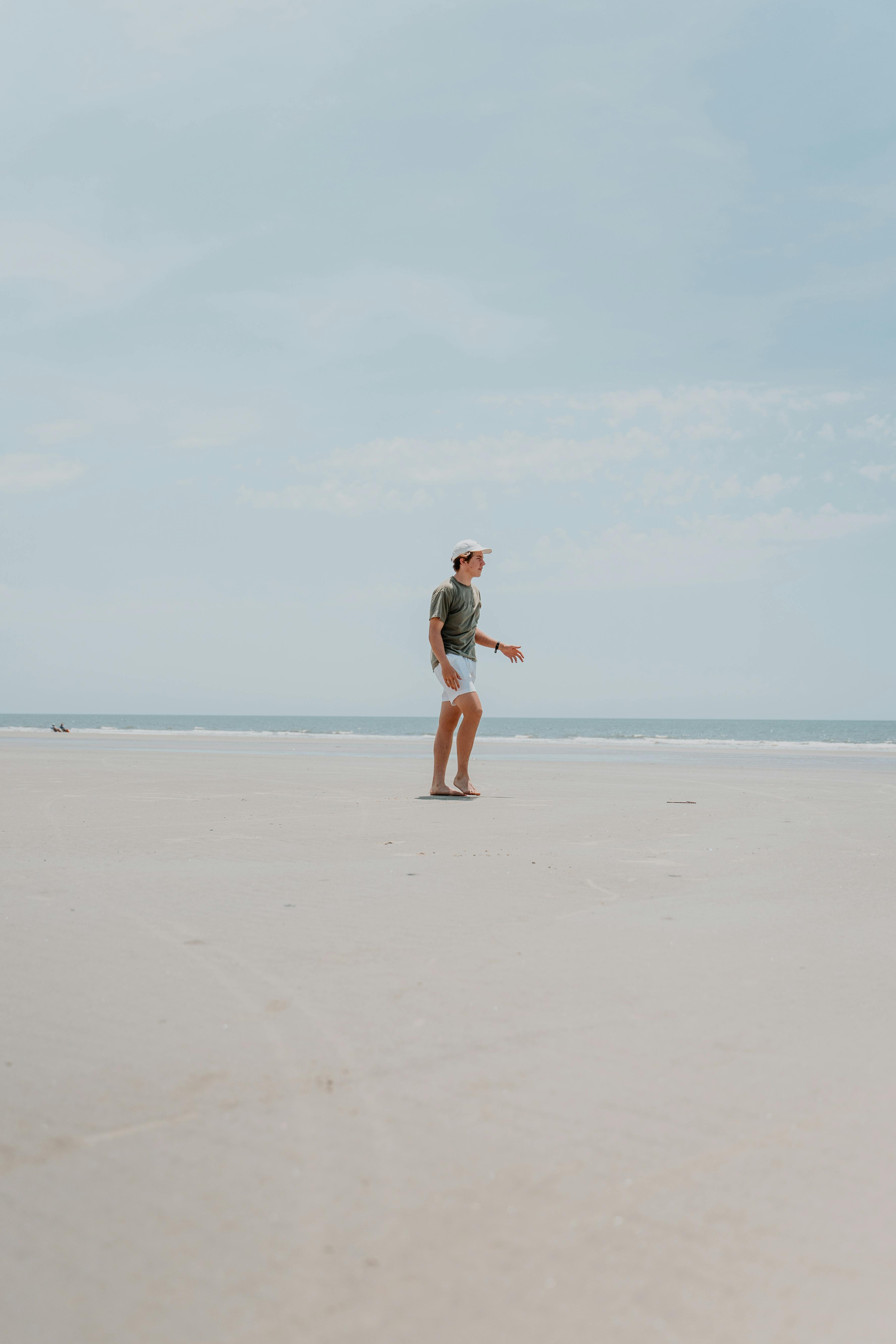 A Man on a Beach · Free Stock Photo