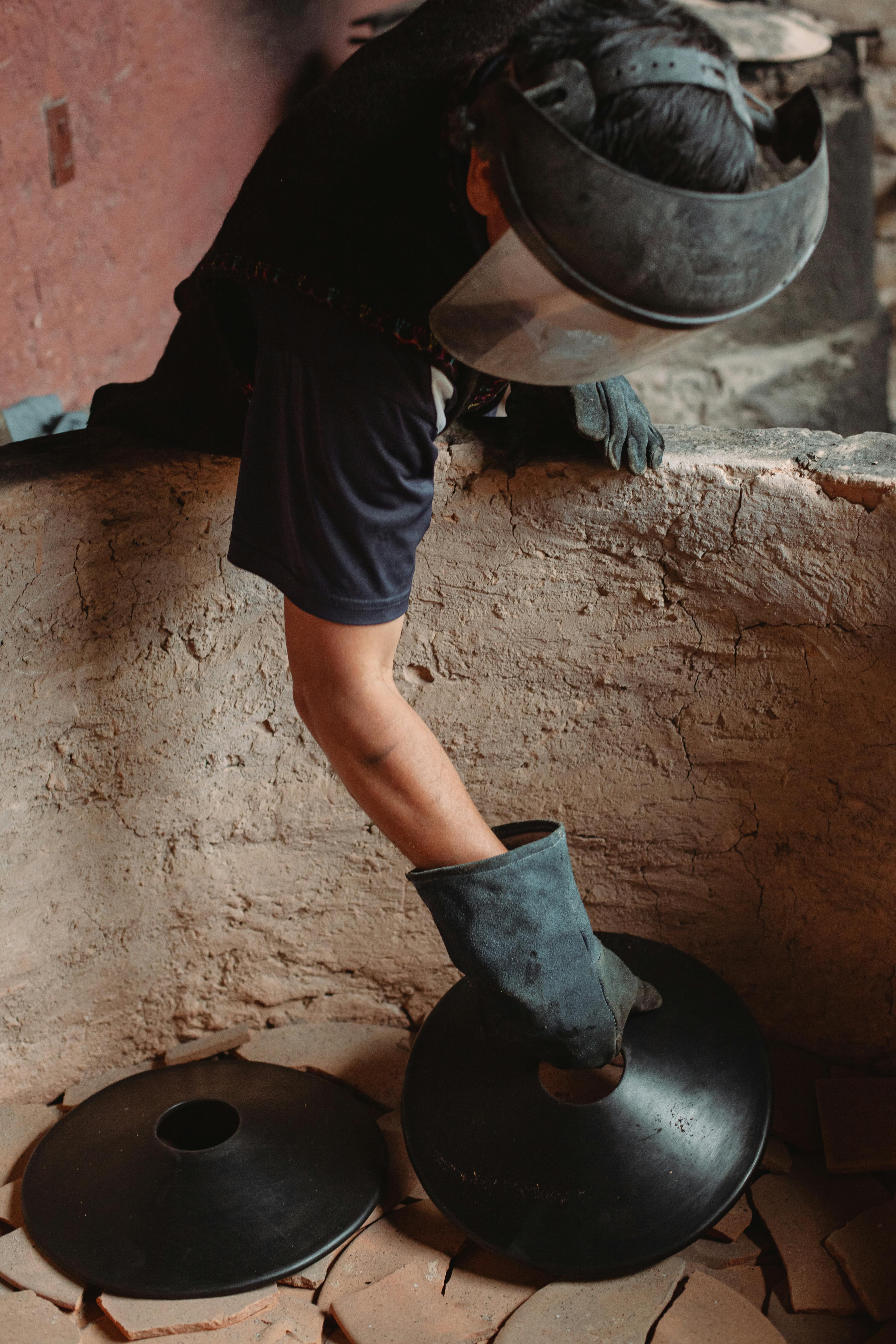 A Man Making a Pot · Free Stock Photo