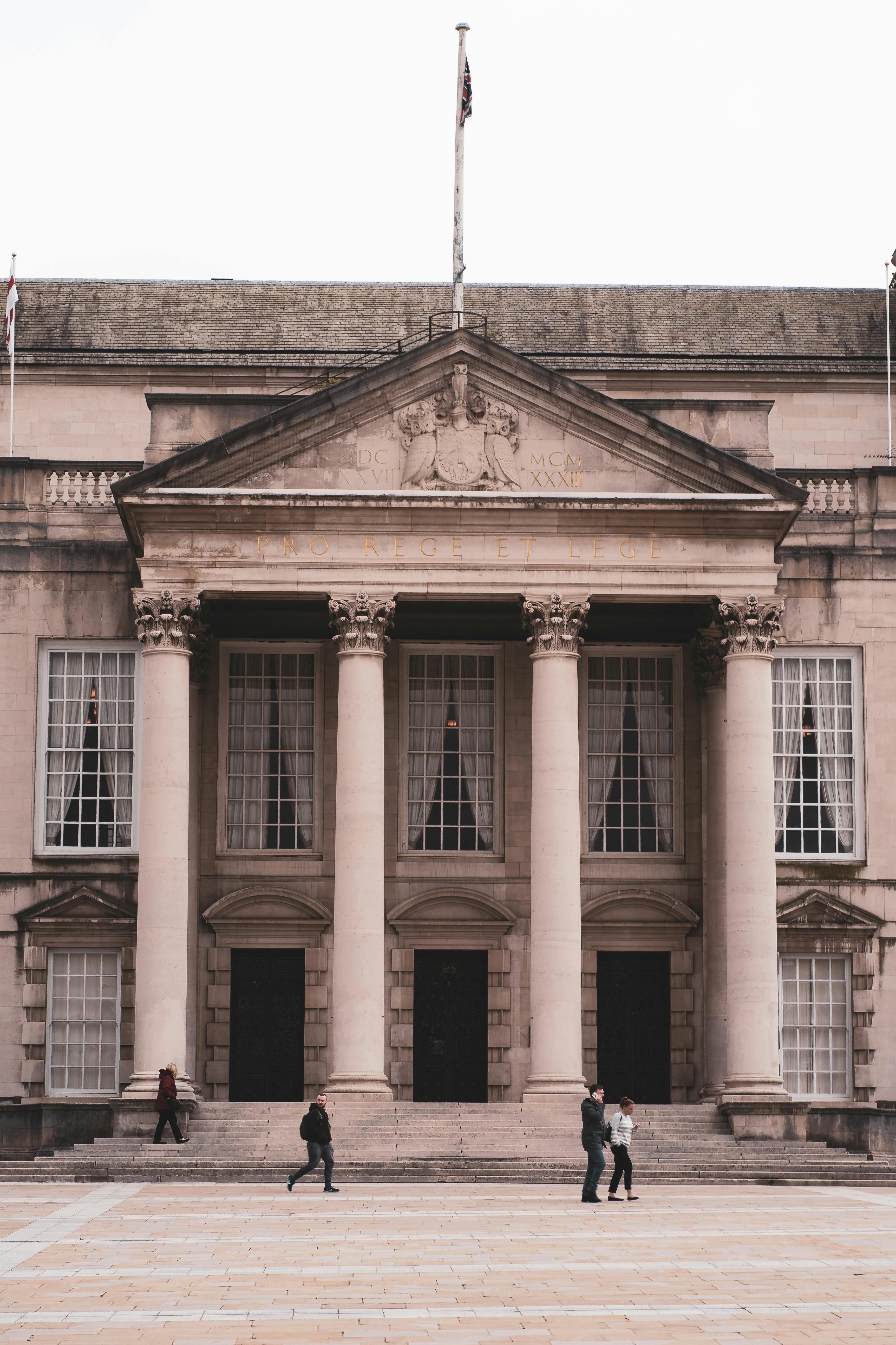 Exterior of a Government Building · Free Stock Photo
