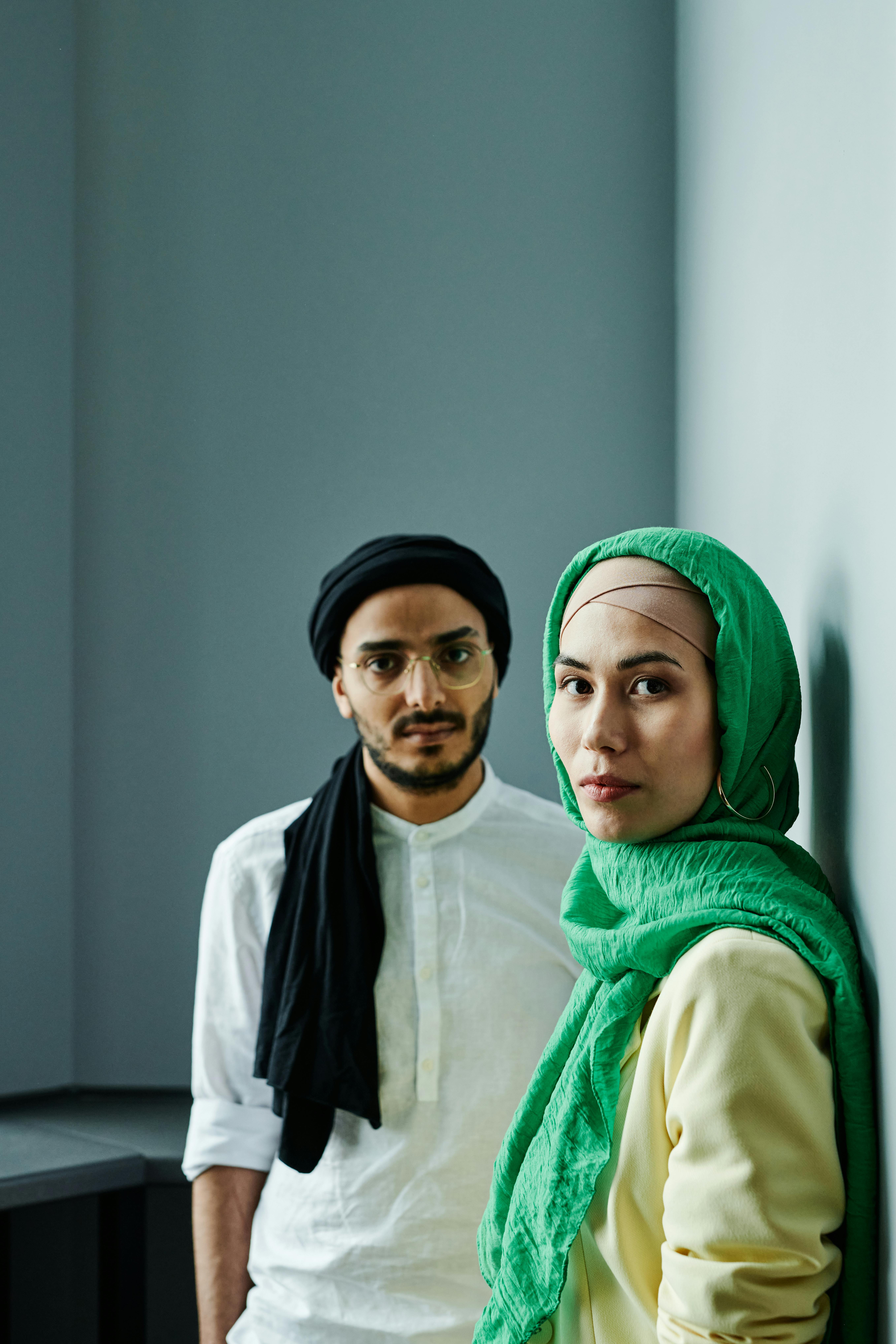 Man Wearing Yellow Hijab · Free Stock Photo