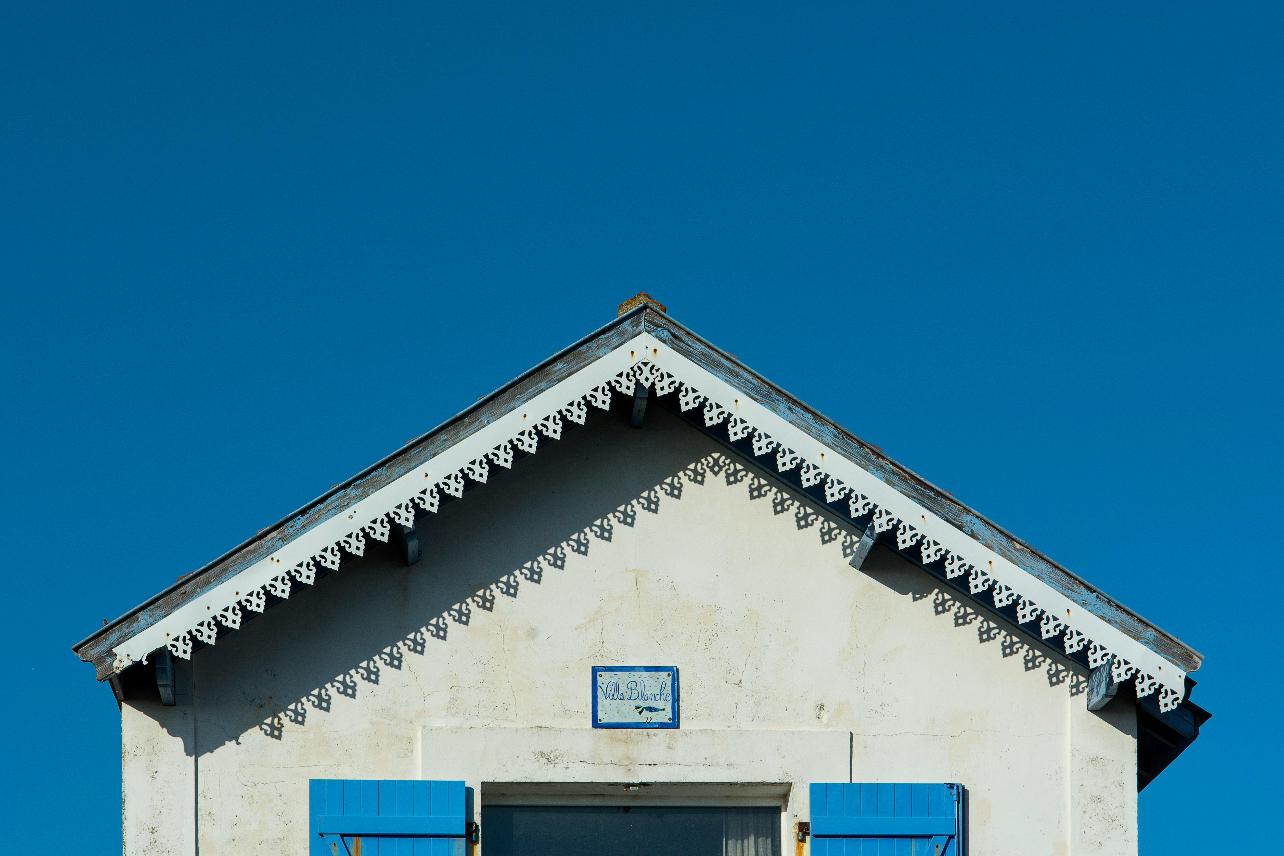 Elegant Wooden Framed Window Exterior View · Free Stock Photo