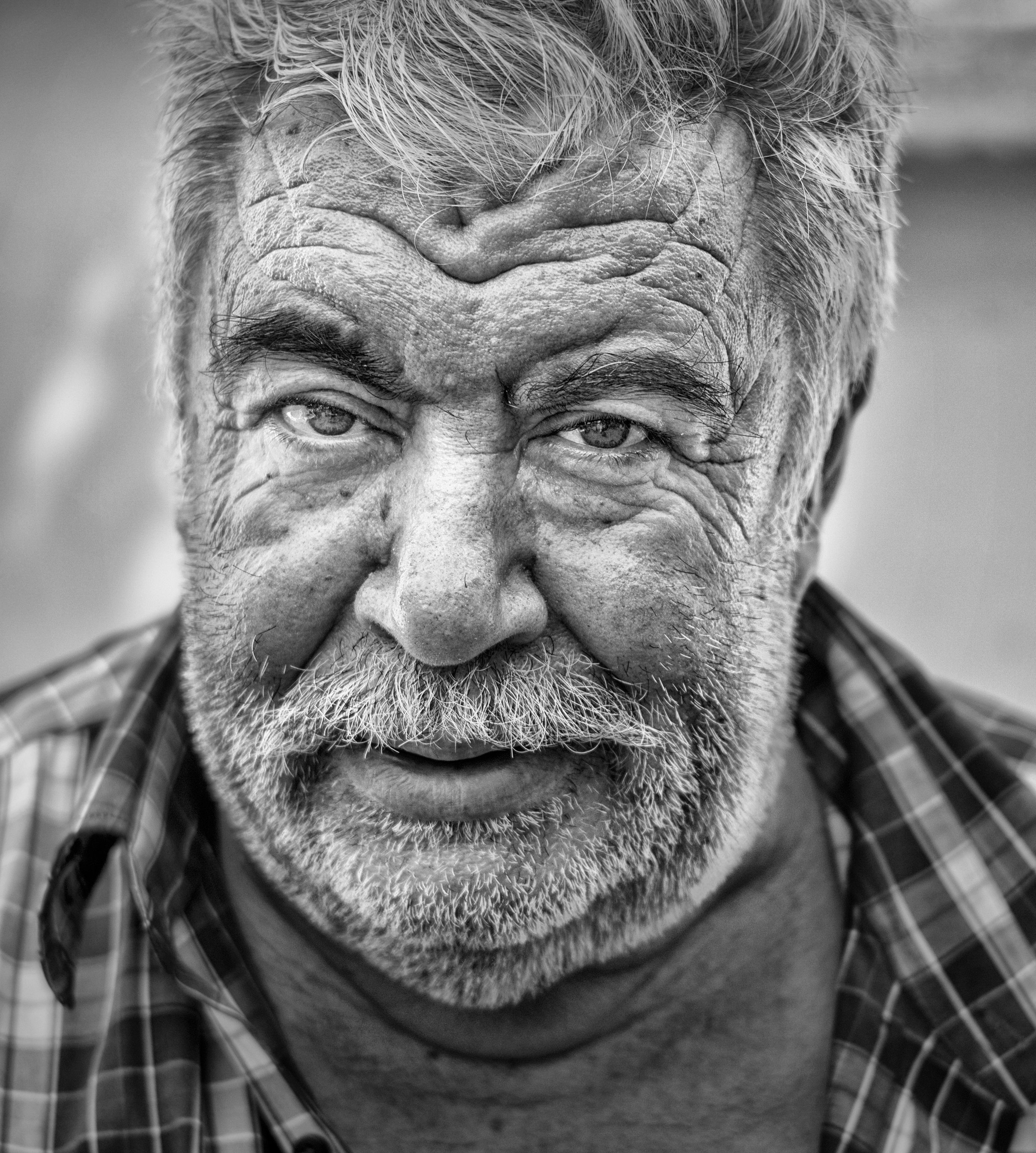 Gray Scale Photo of Male With Beard · Free Stock Photo