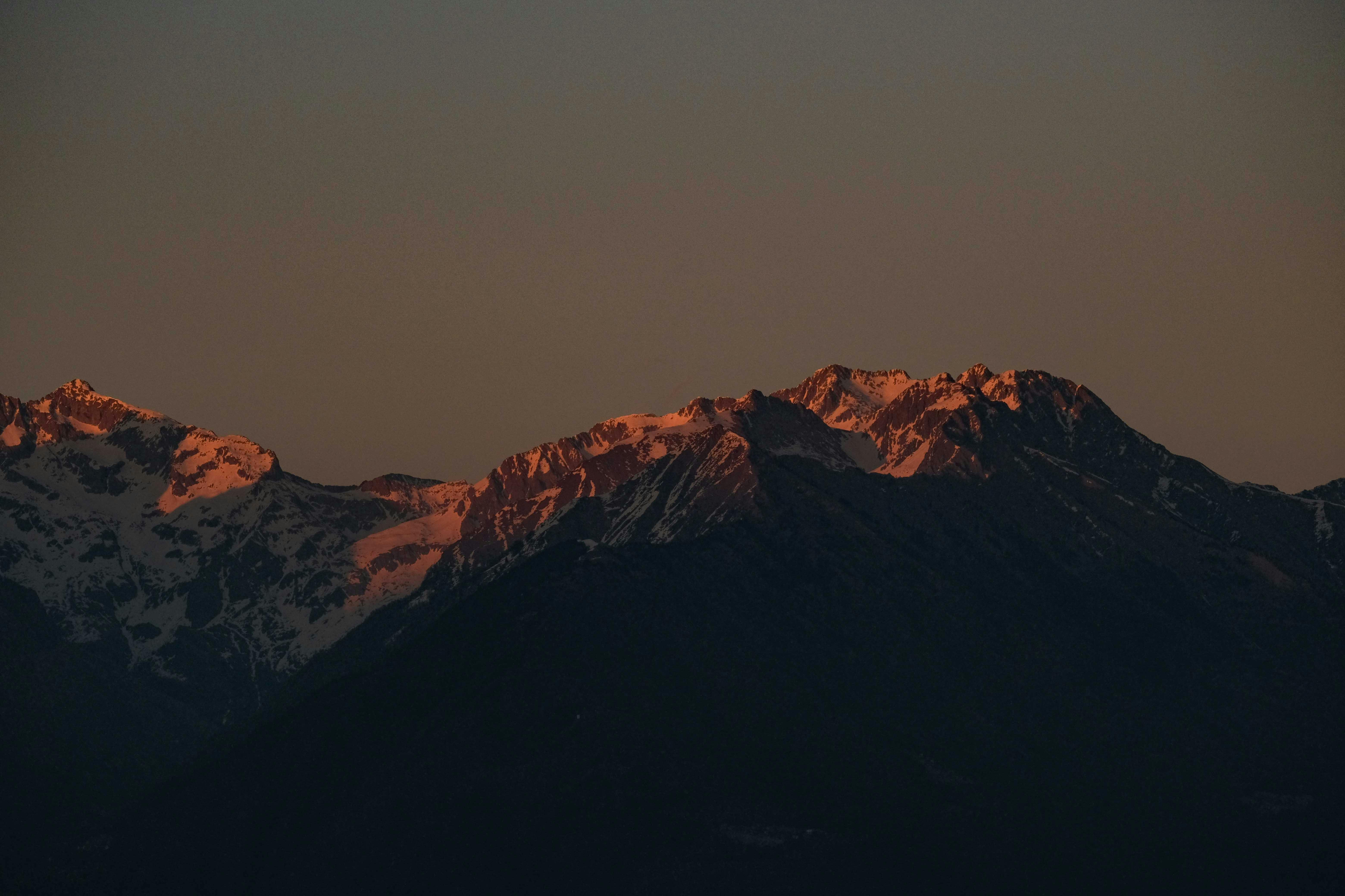 A Snow Covered Mountain Top · Free Stock Photo