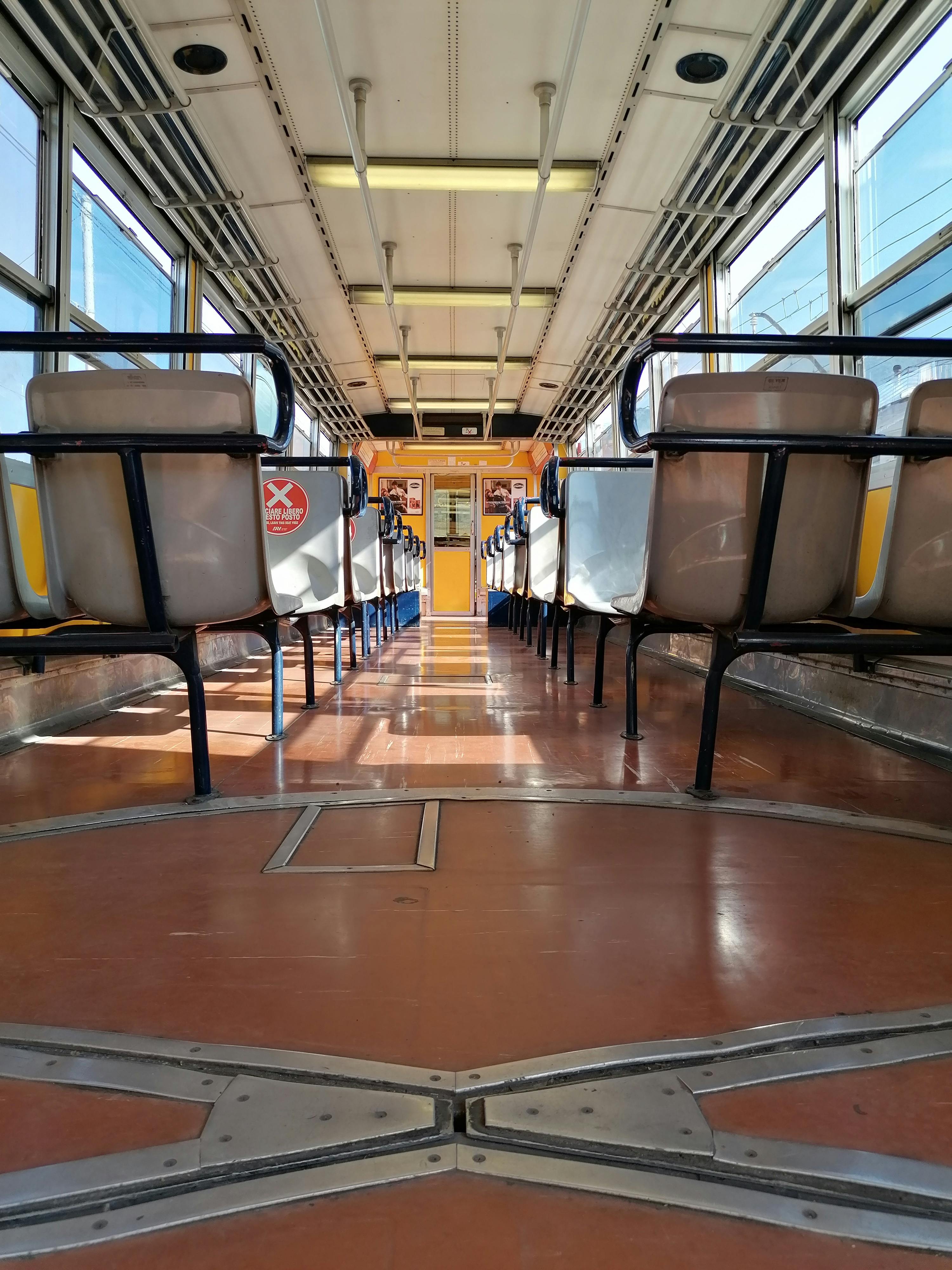 Empty Public Bus · Free Stock Photo