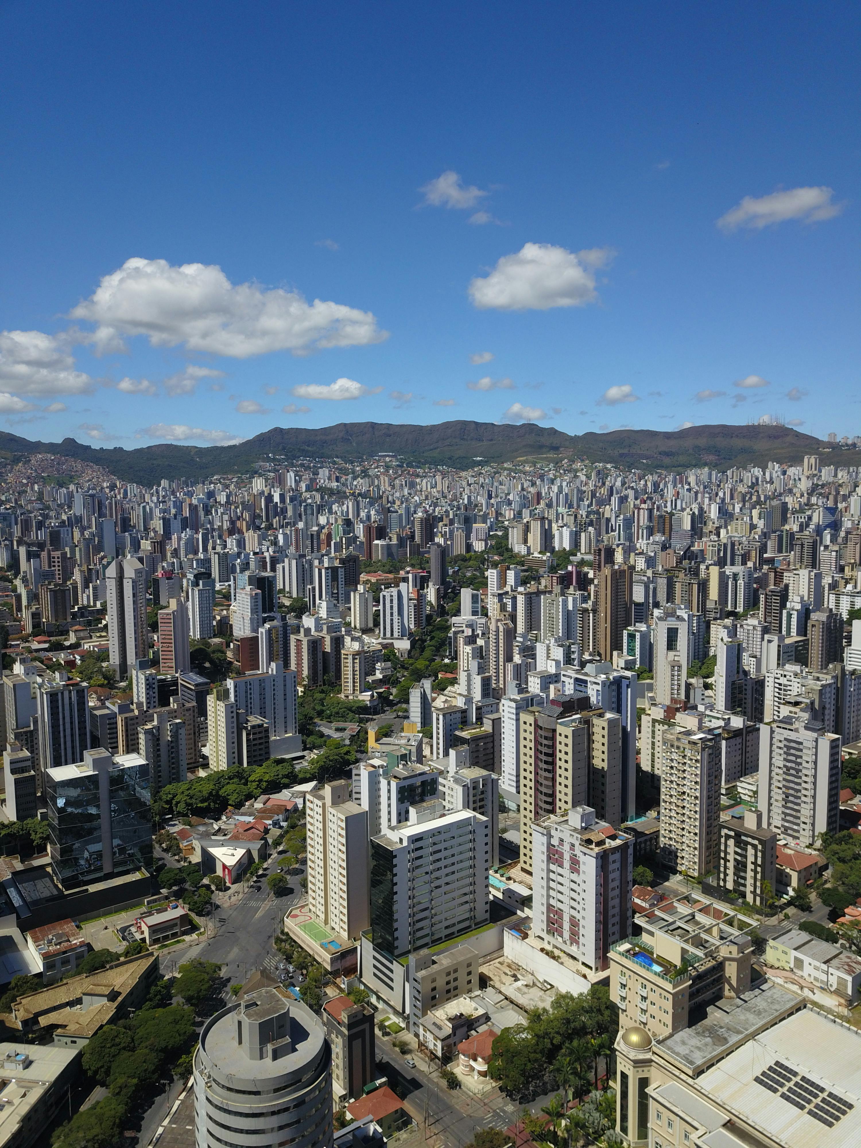 Drone Shot of a City · Free Stock Photo