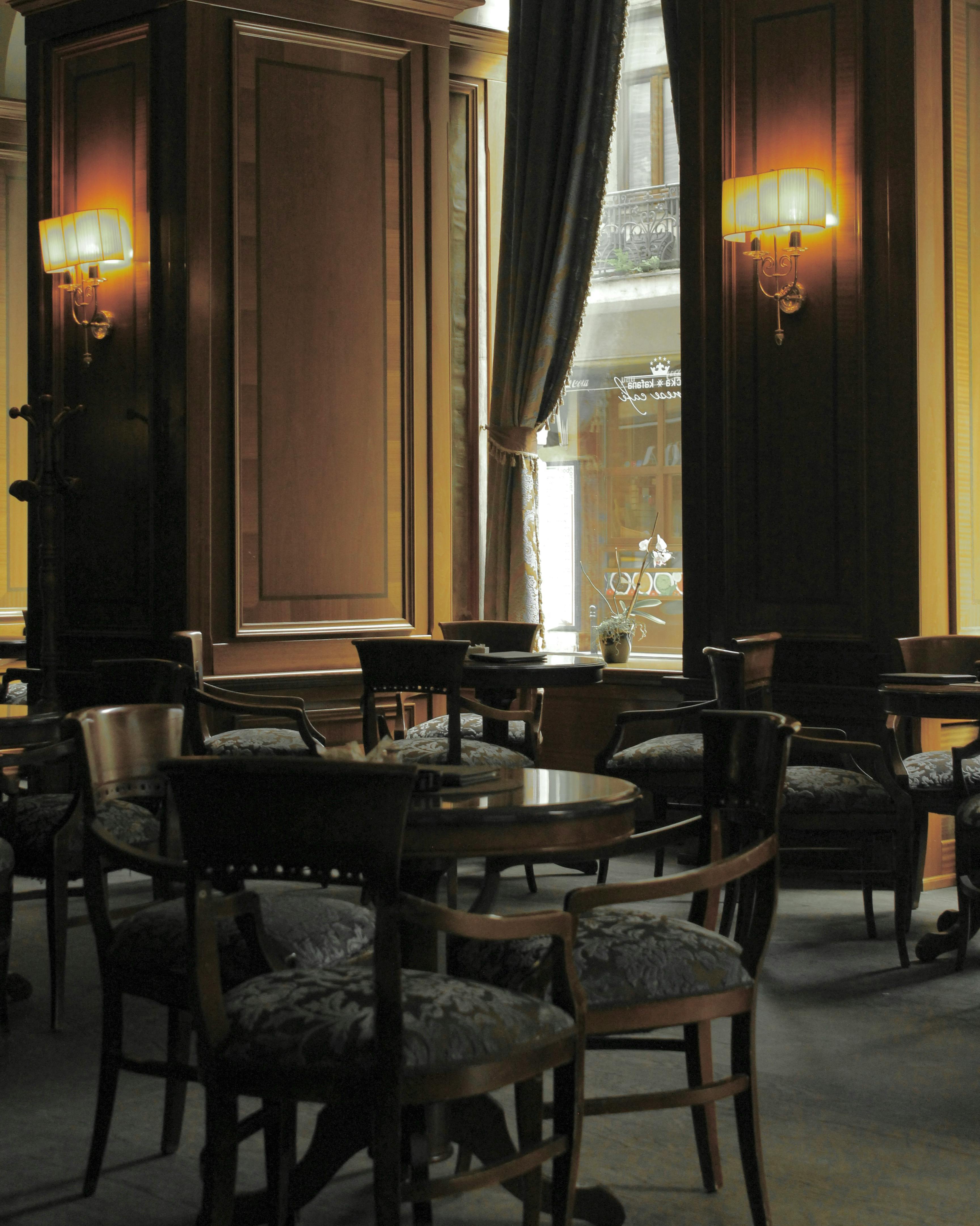Old-school Style Cafeteria Interior · Free Stock Photo