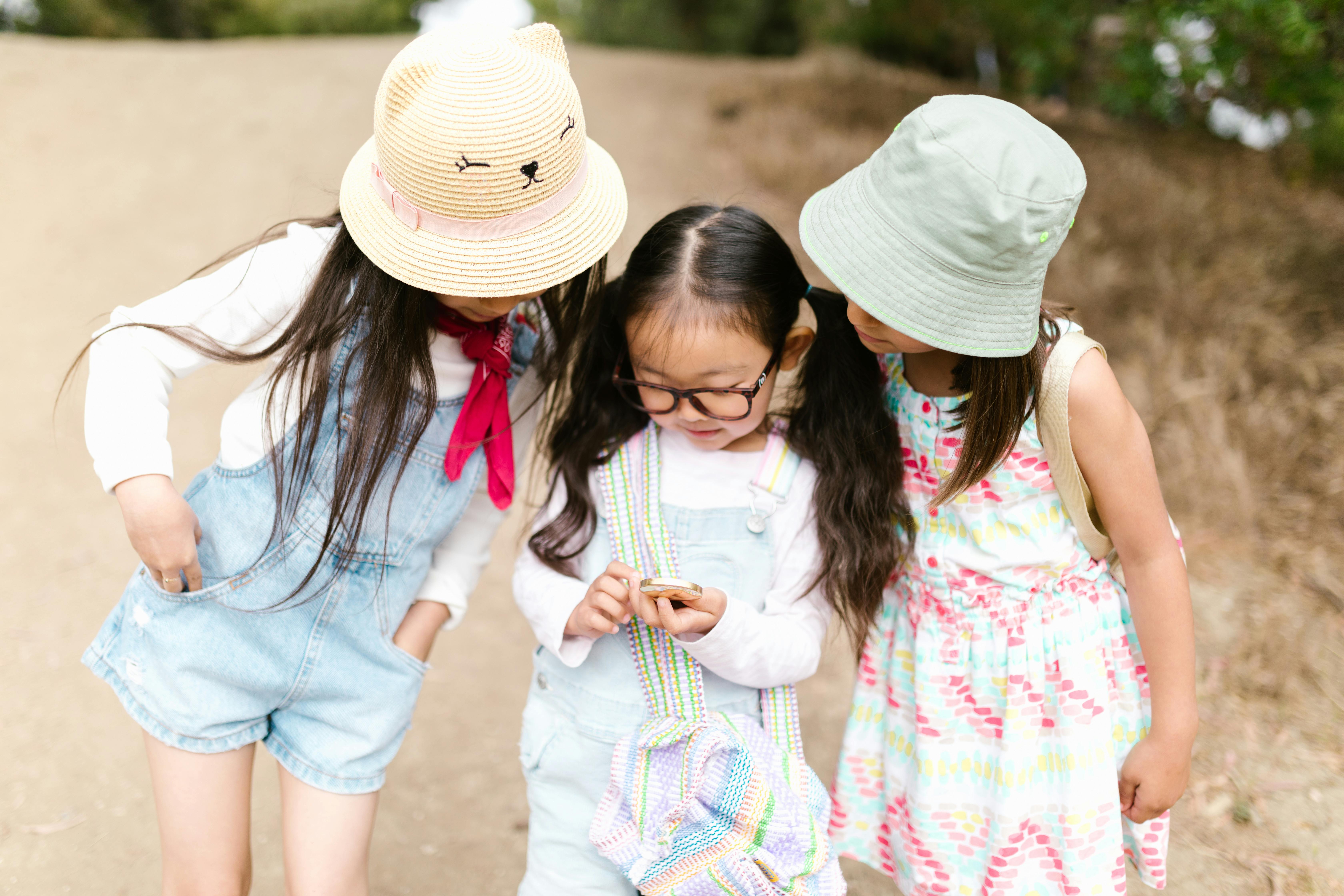 Group of Children Holding Each Others Hands · Free Stock Photo