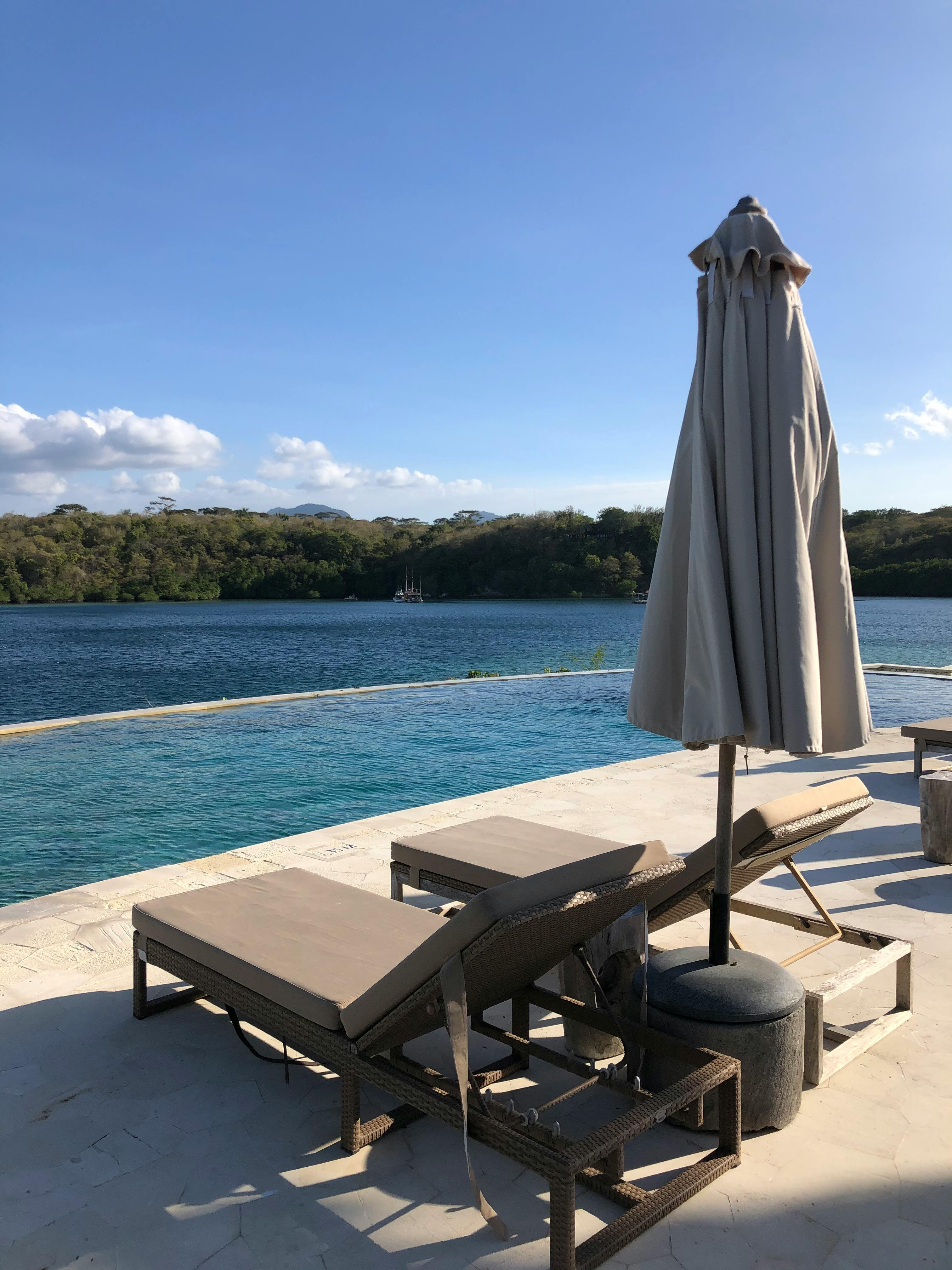 Swimming Pool Beside the Beach · Free Stock Photo