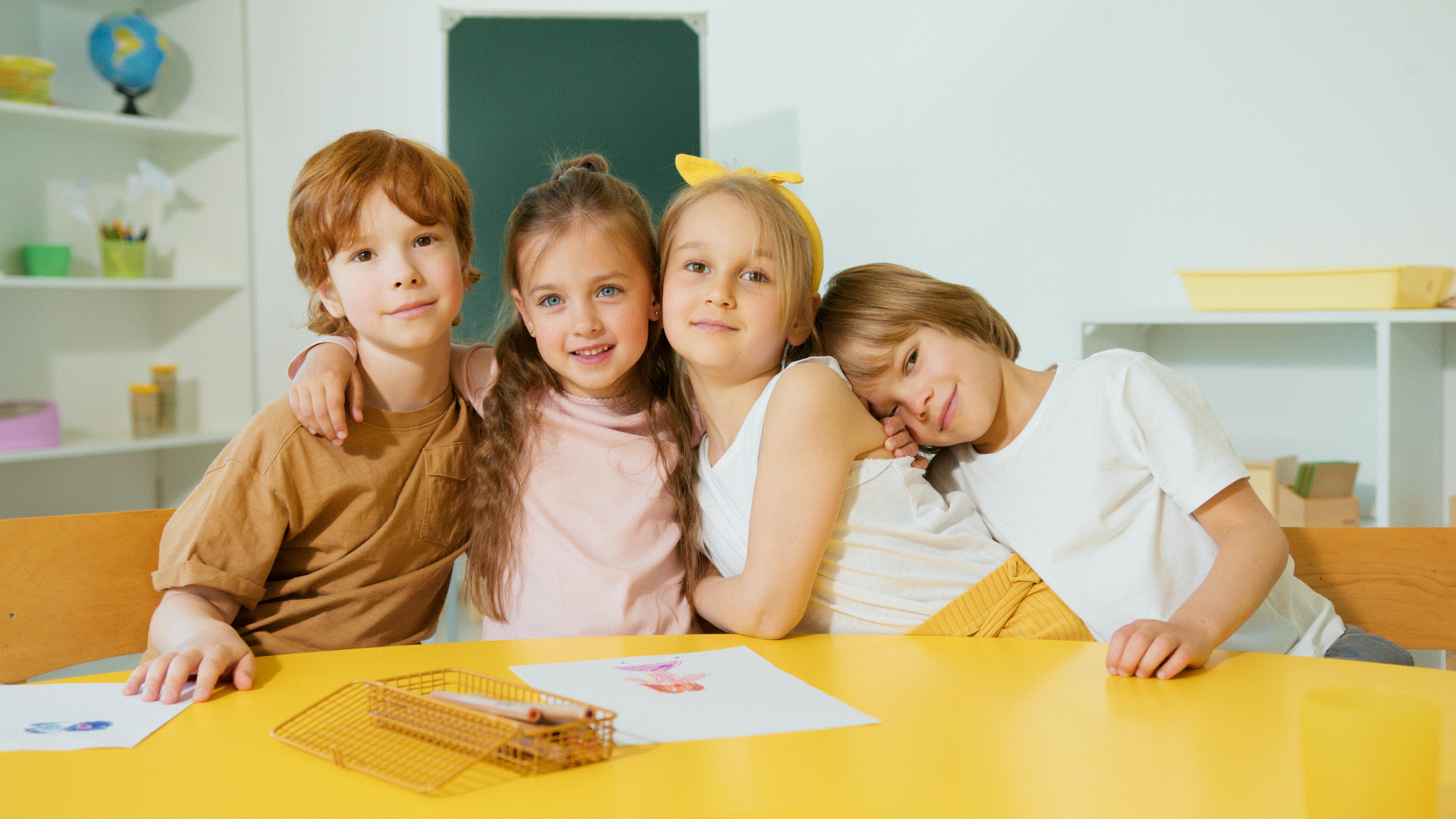 Photo of Children Inside Classroom · Free Stock Photo