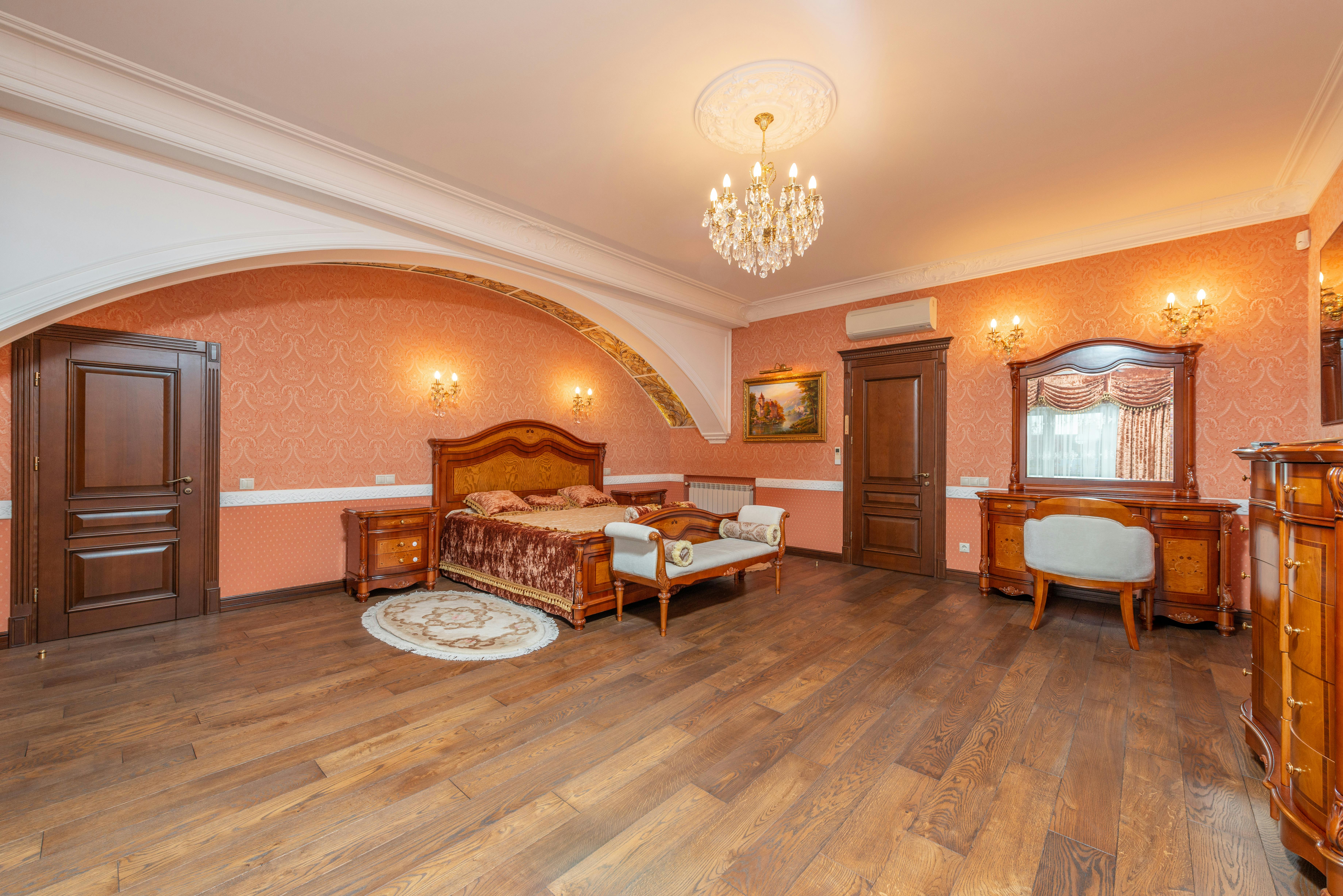 Classic Wooden Furniture in House Interior · Free Stock Photo