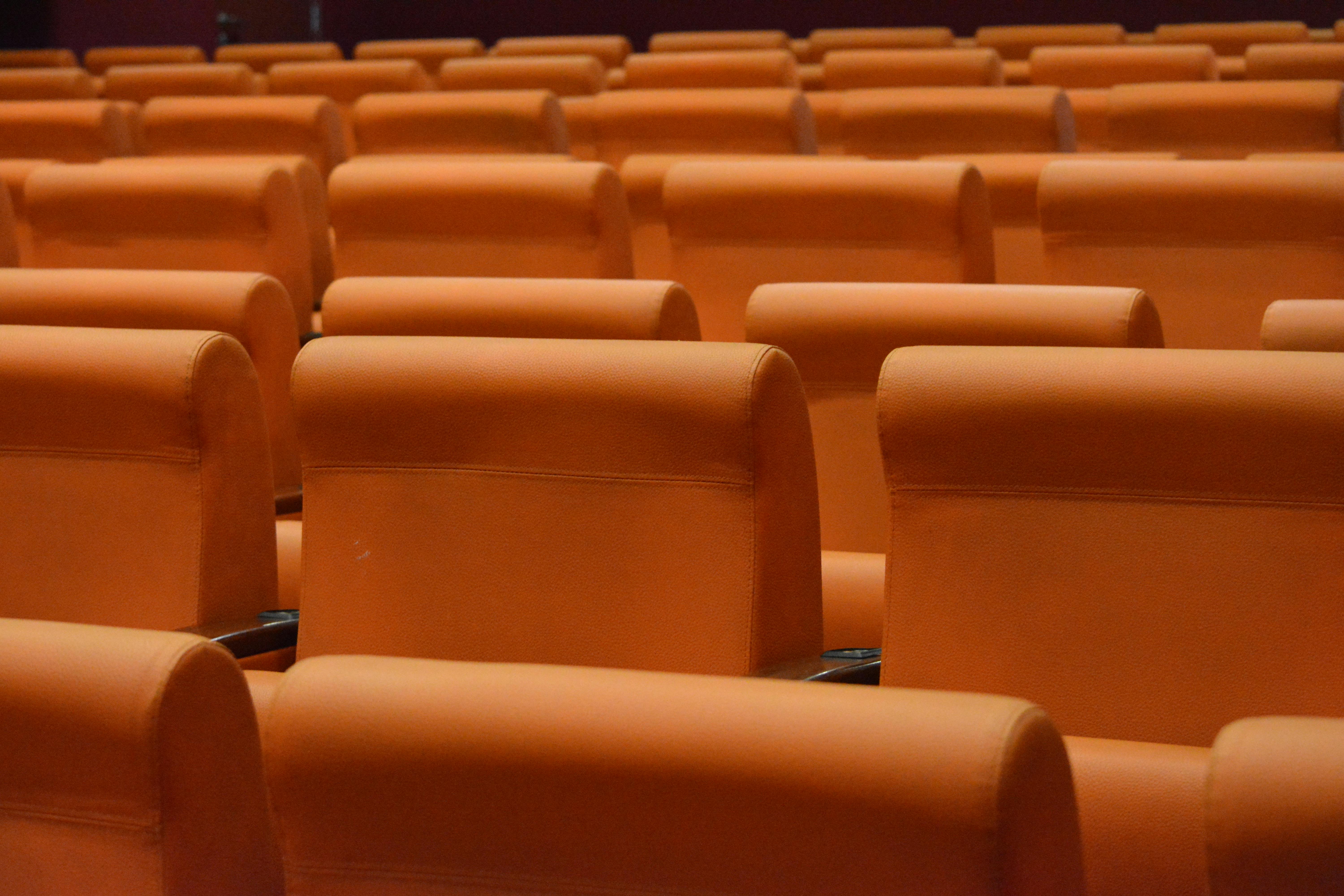 Photo of Orange Leather Seats · Free Stock Photo