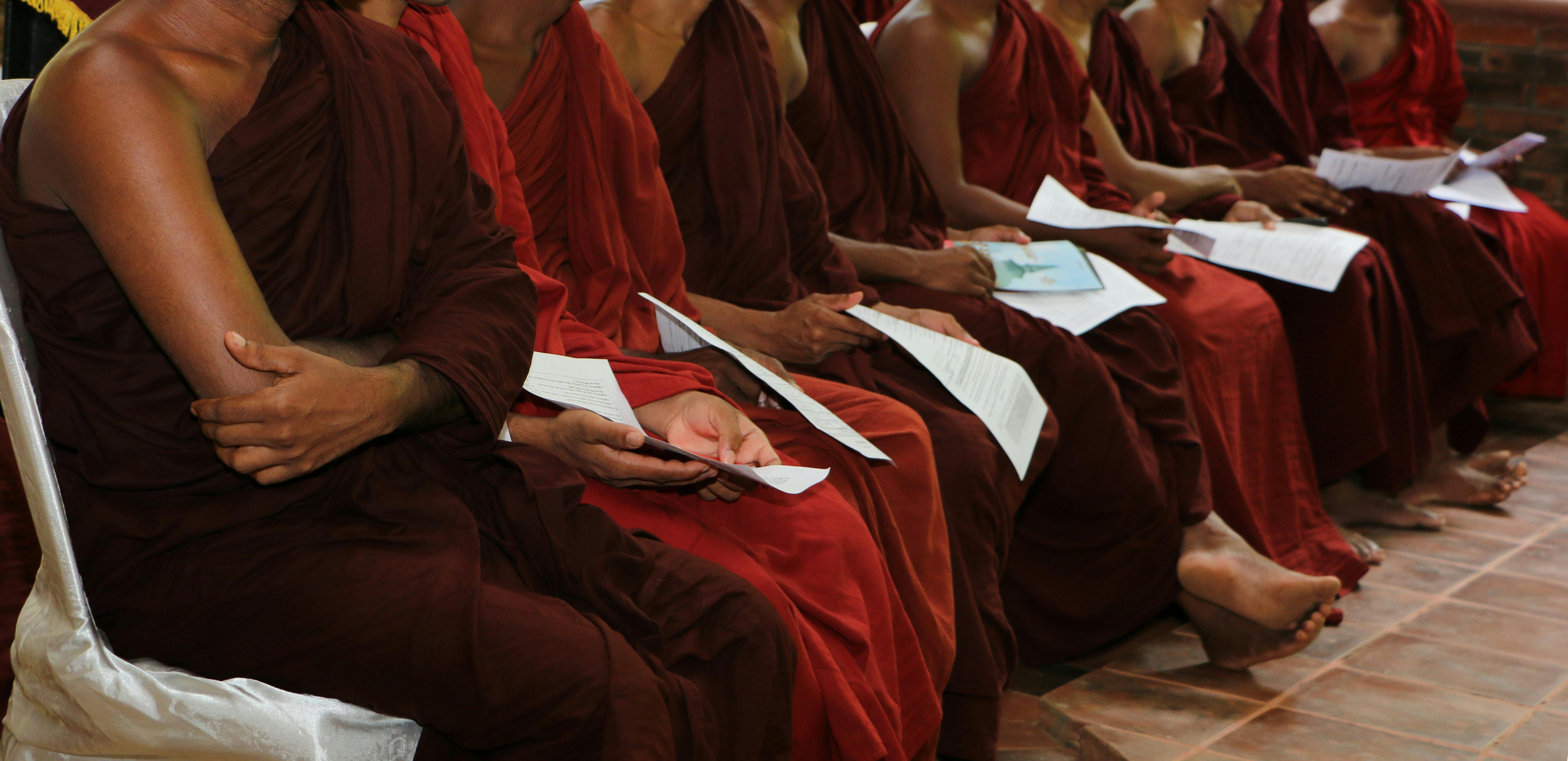 Free stock photo of asia, bhikku, blood