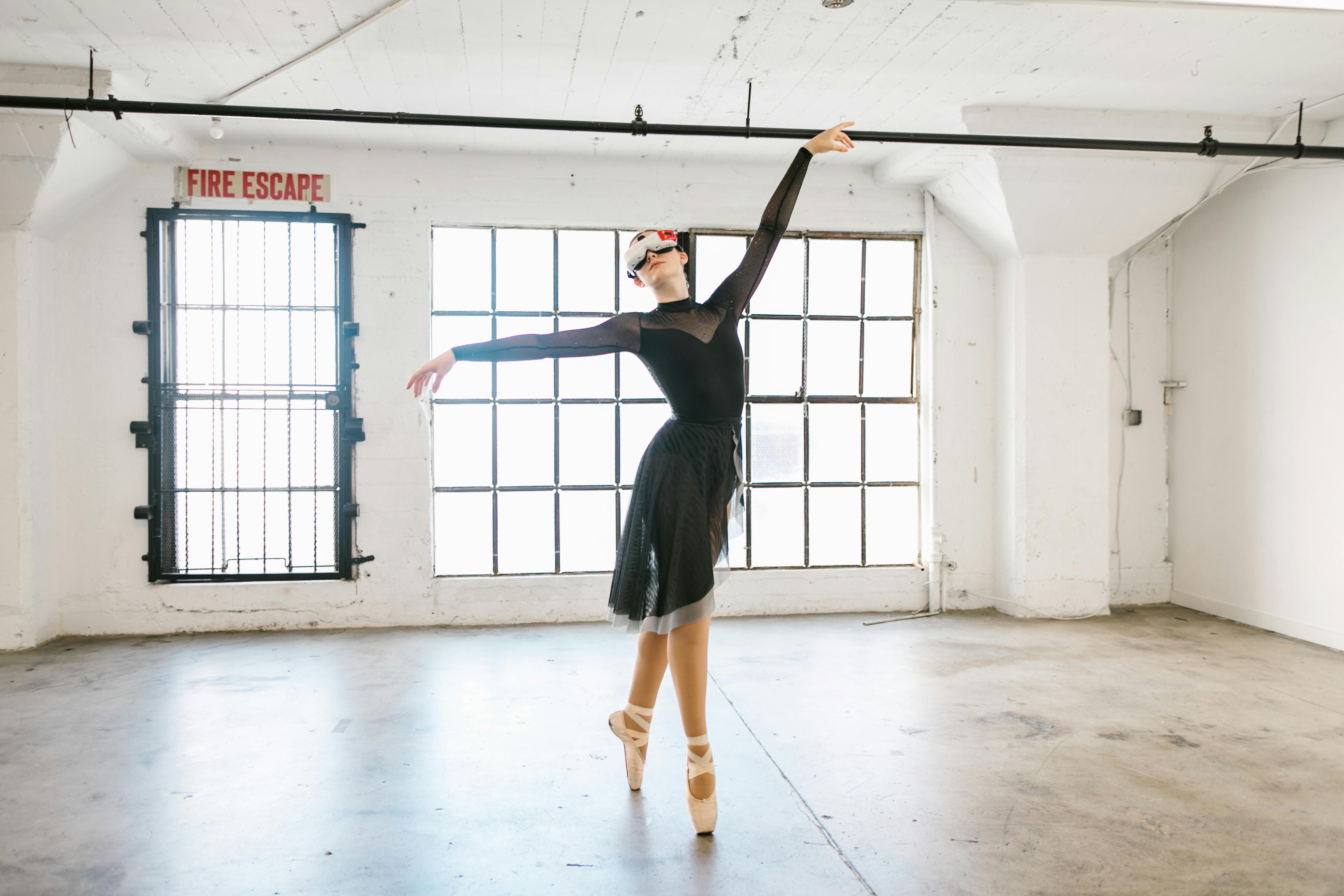 A Woman Dancing in the Room · Free Stock Photo