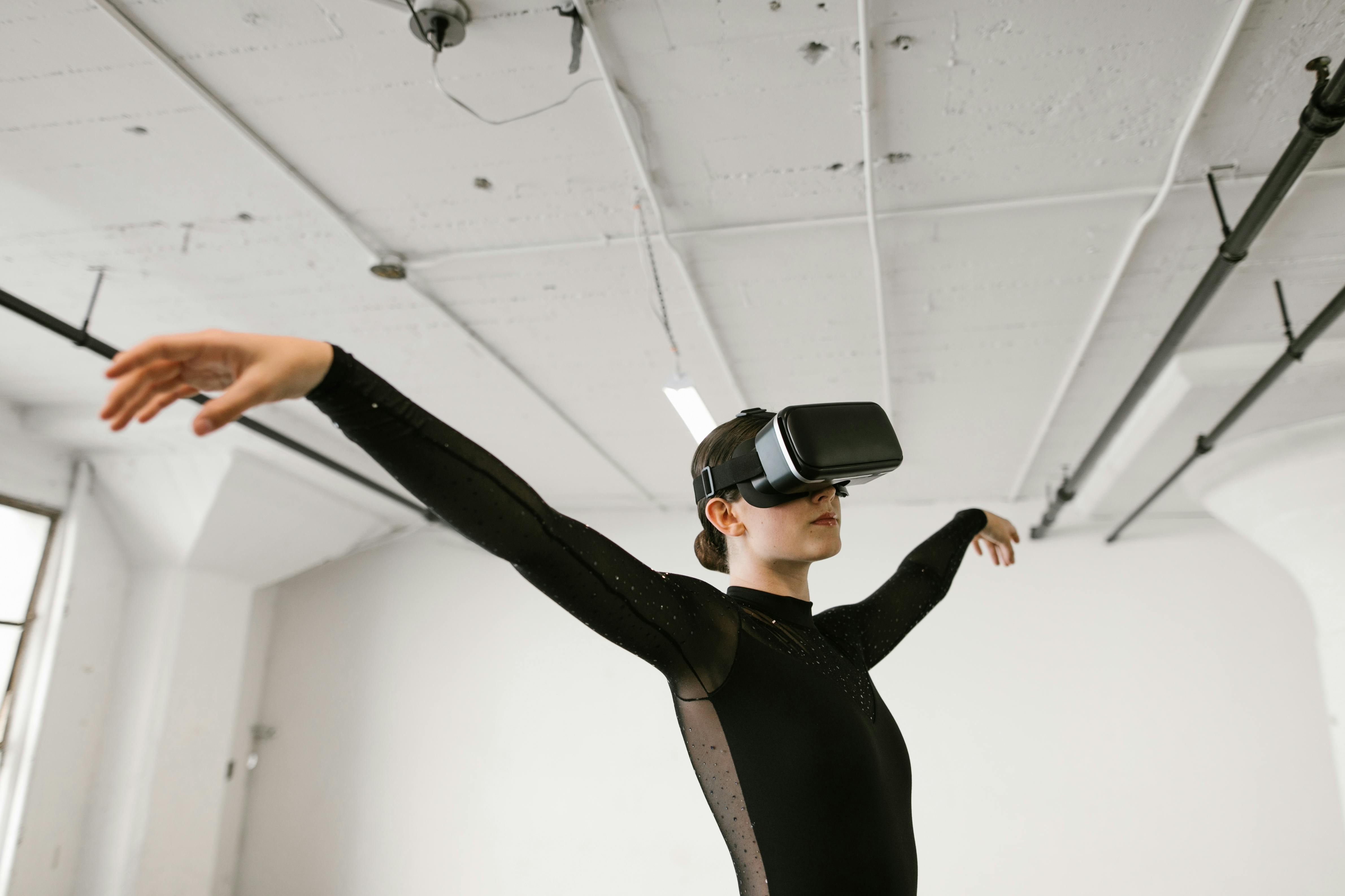 A Woman Dancing in the Room · Free Stock Photo