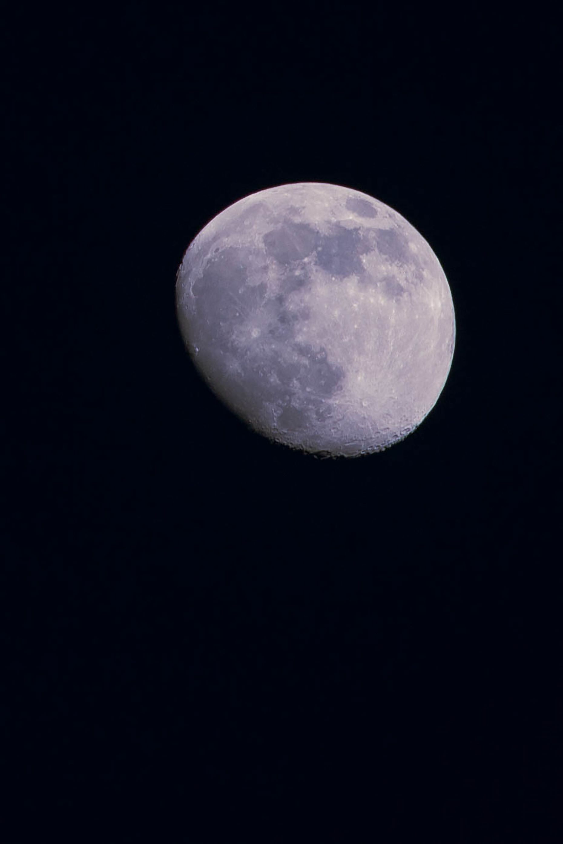 The Moon in a Dark Night Sky · Free Stock Photo