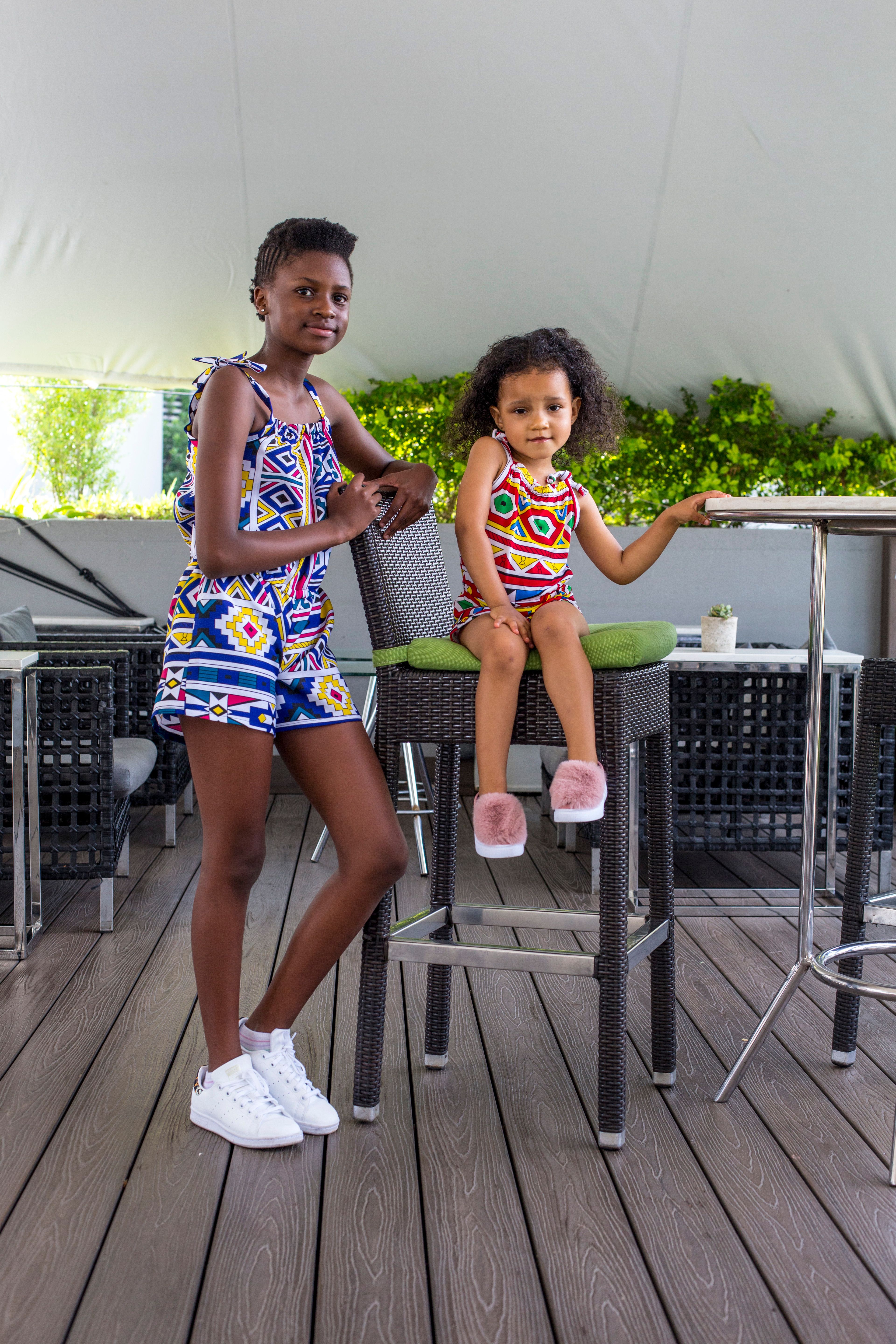 Siblings wearing Matching Outfit · Free Stock Photo