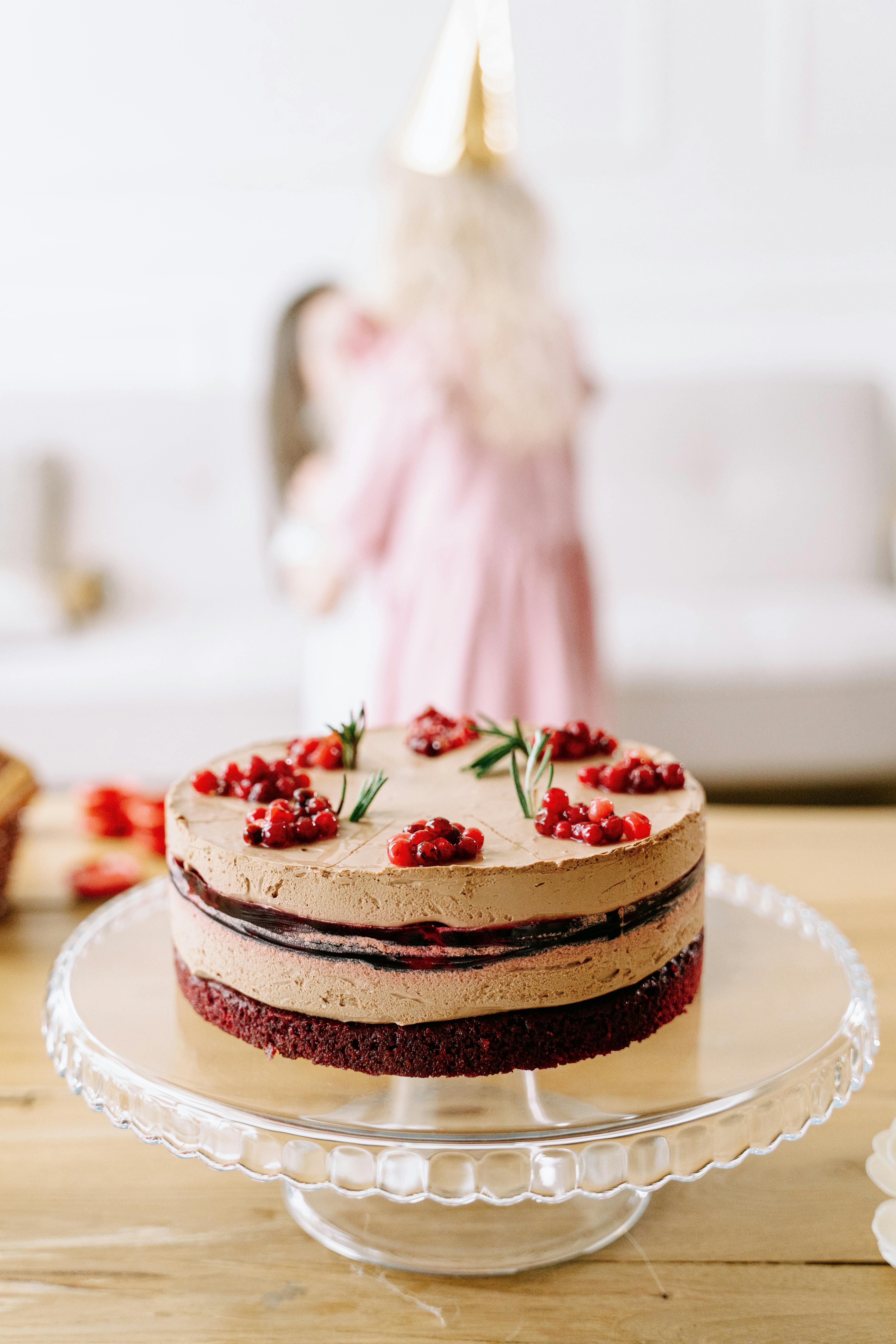 Close Up Photo of a Cake · Free Stock Photo