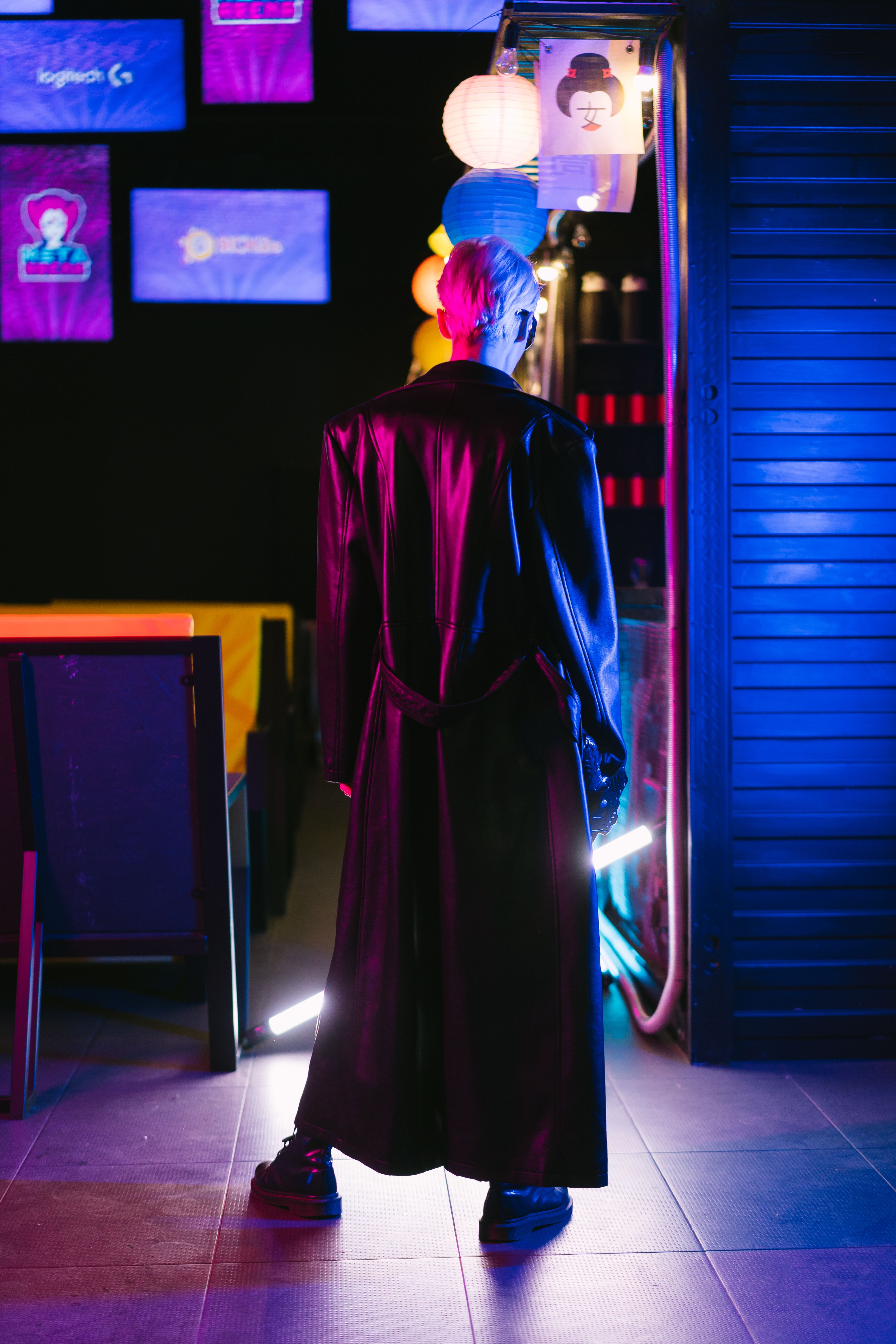 Neon Dreams Cyberpunk Texture Photos, Download The BEST Free Neon ...