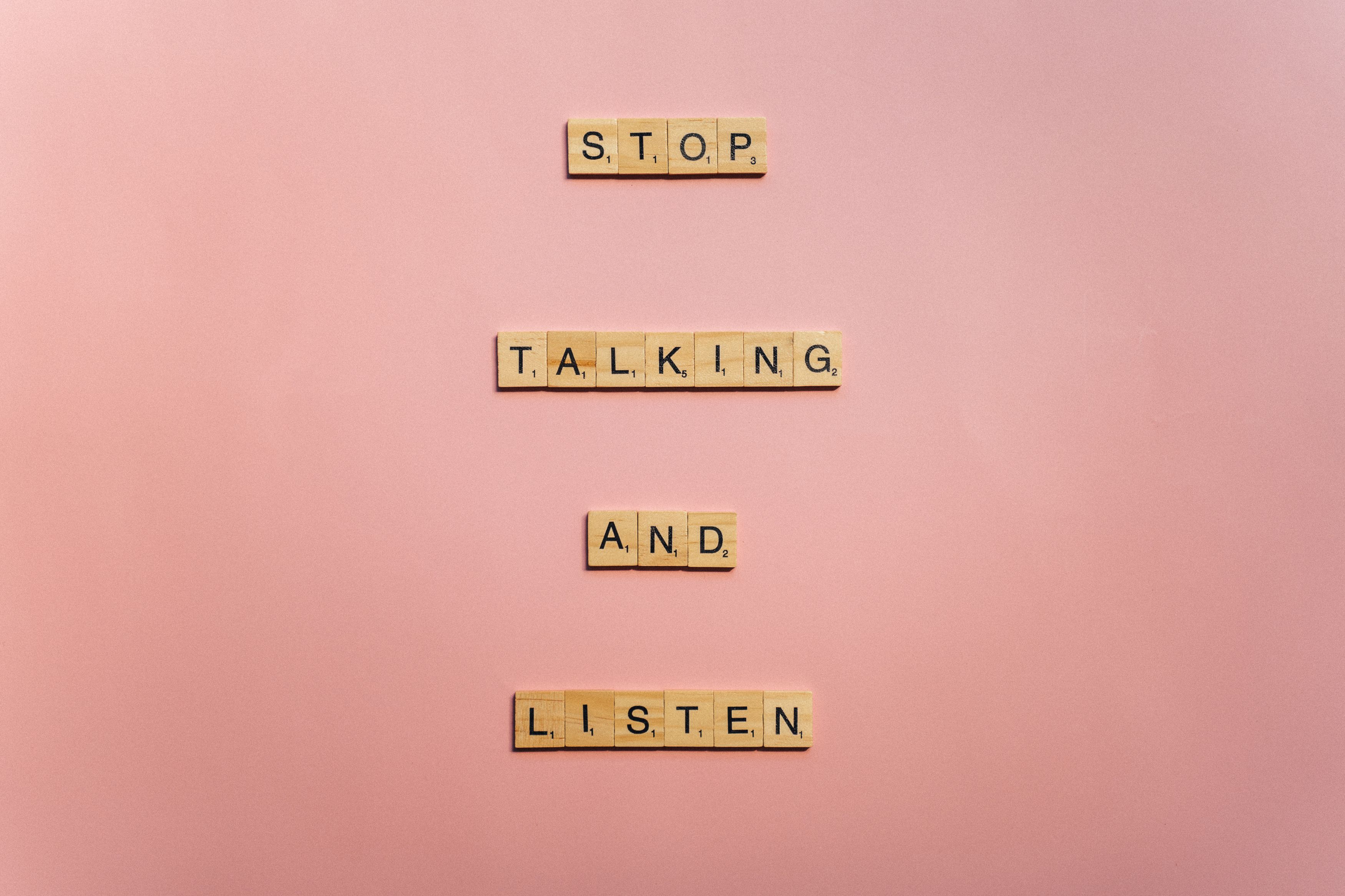 Stop Talking And Listen Photos, Download The BEST Free Stop Talking And ...