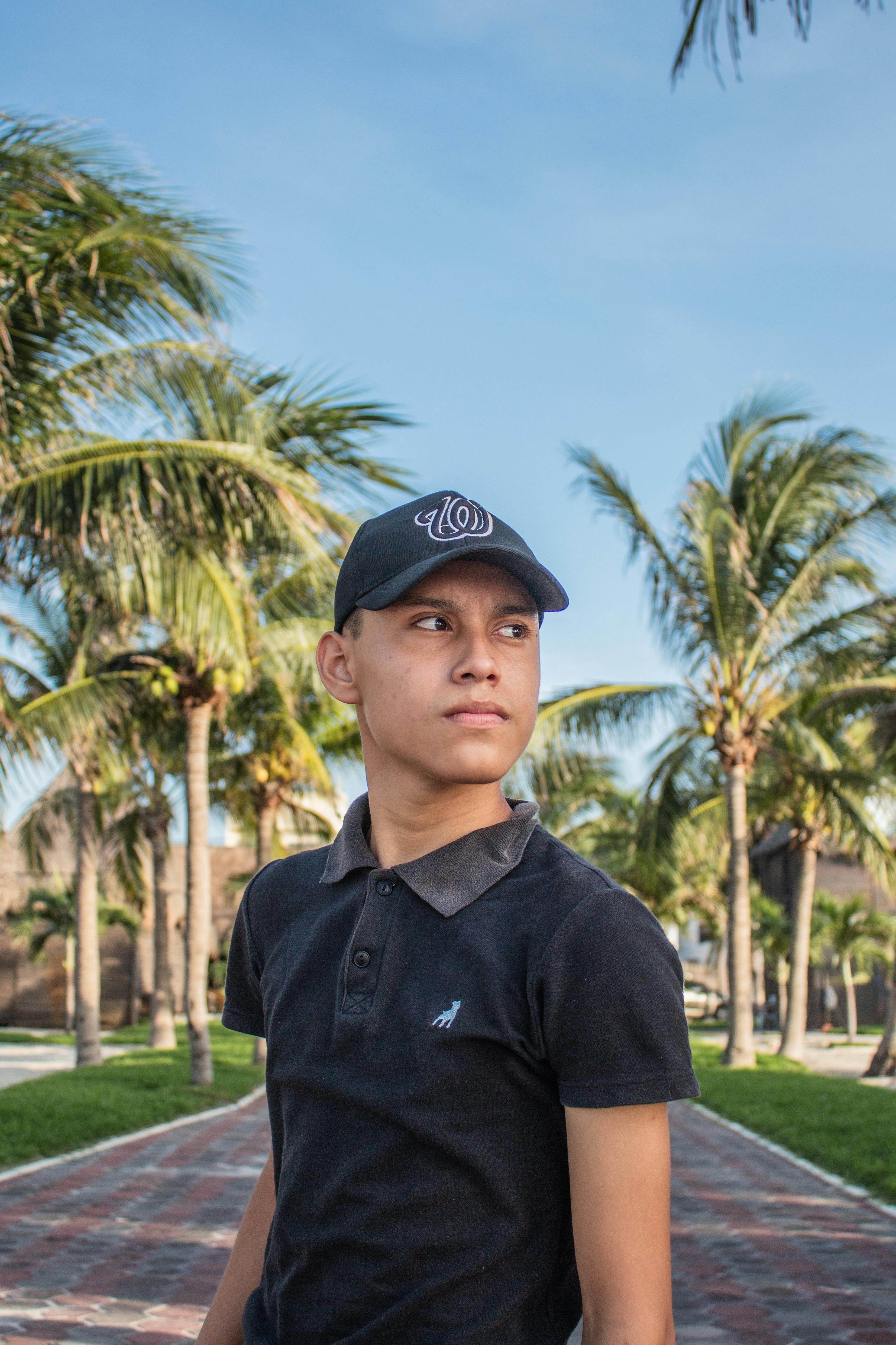 Man Wearing Gray Cap and Blue Jacket · Free Stock Photo