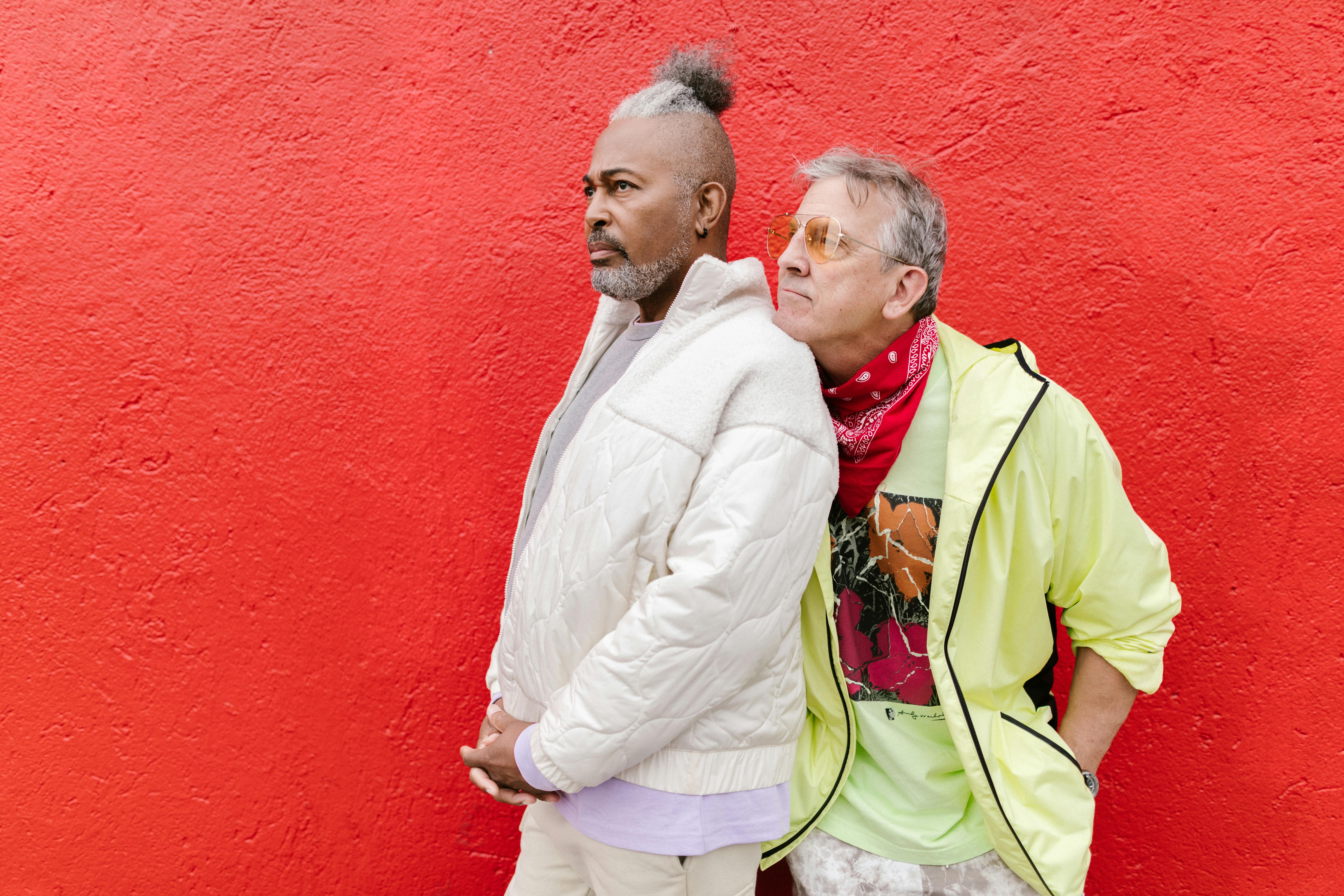 Two Elderly Man Wearing Jackets · Free Stock Photo