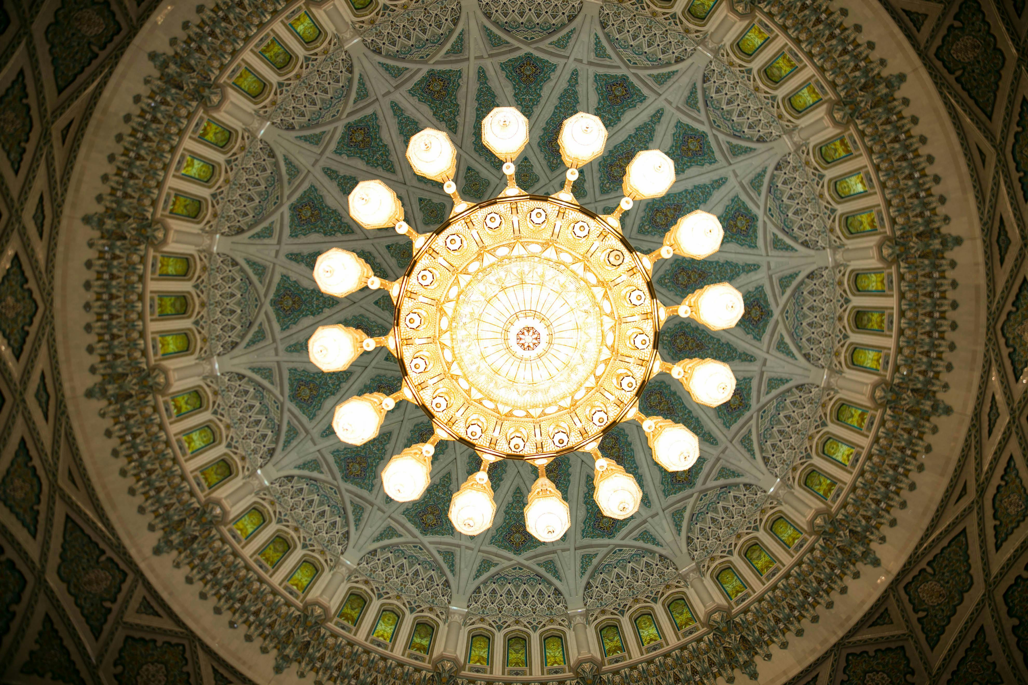 Ceiling inside Jameh Mosque of Yazd · Free Stock Photo