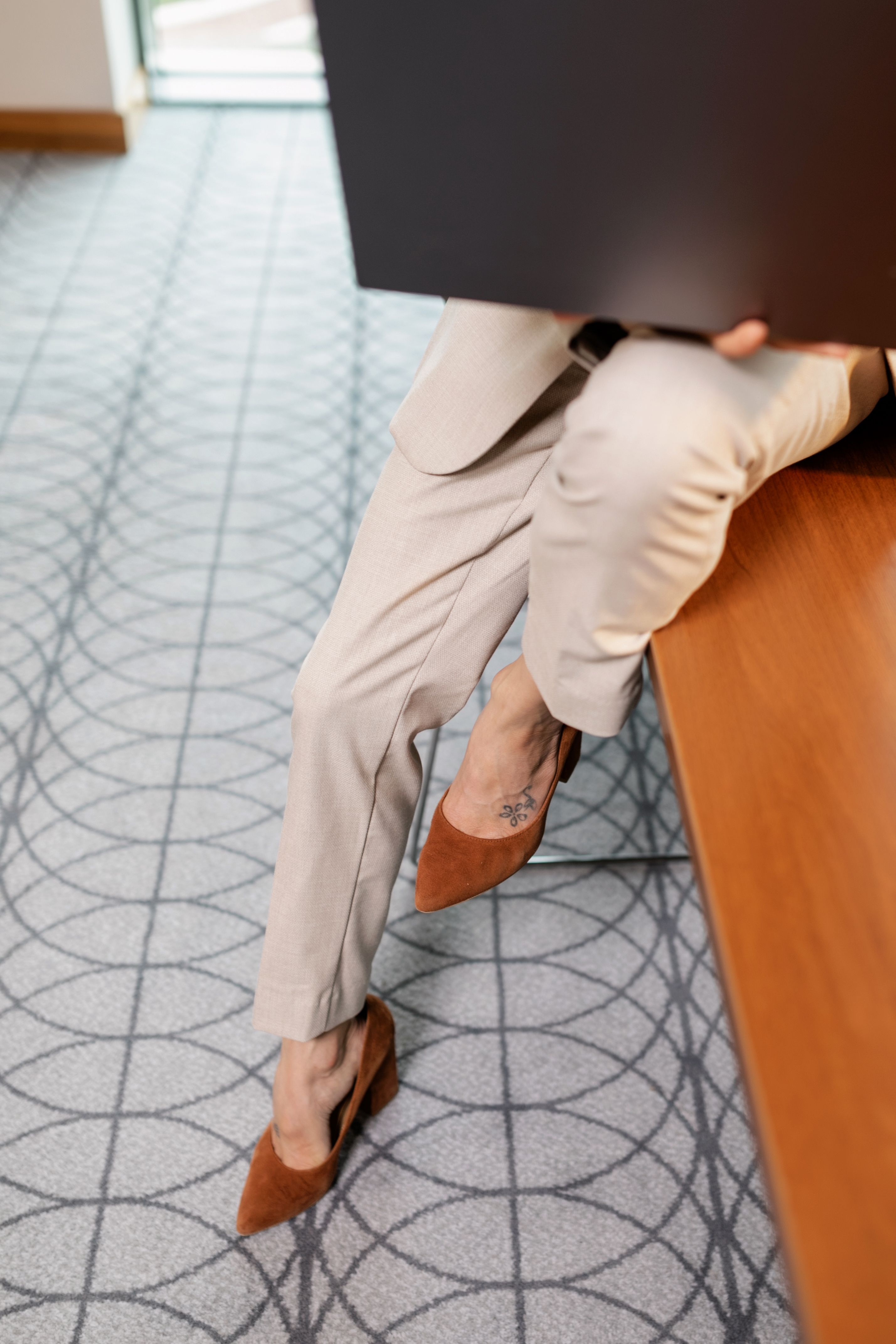 Woman Adjusting Pants · Free Stock Photo