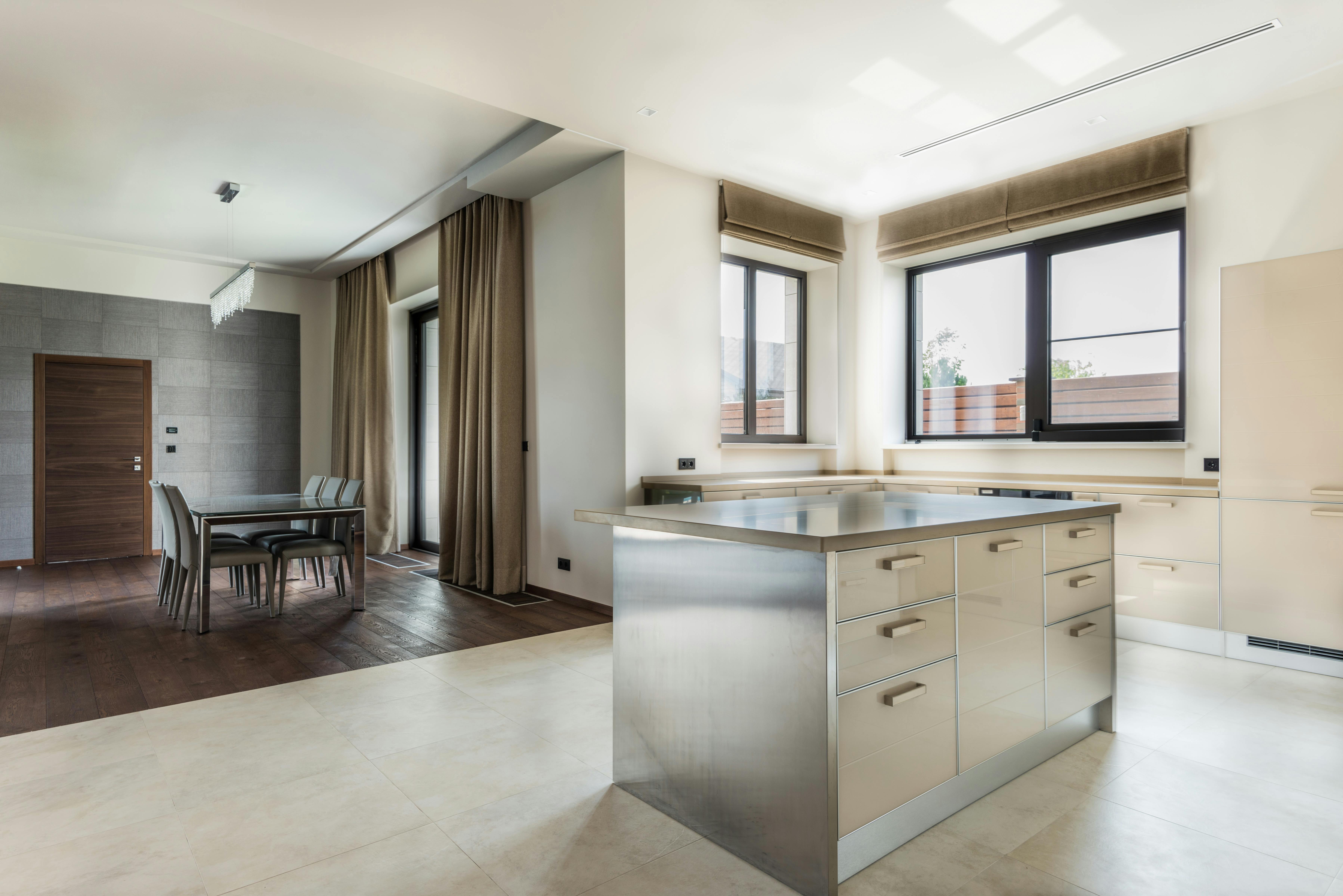 Kitchen Counter with Cabinets · Free Stock Photo