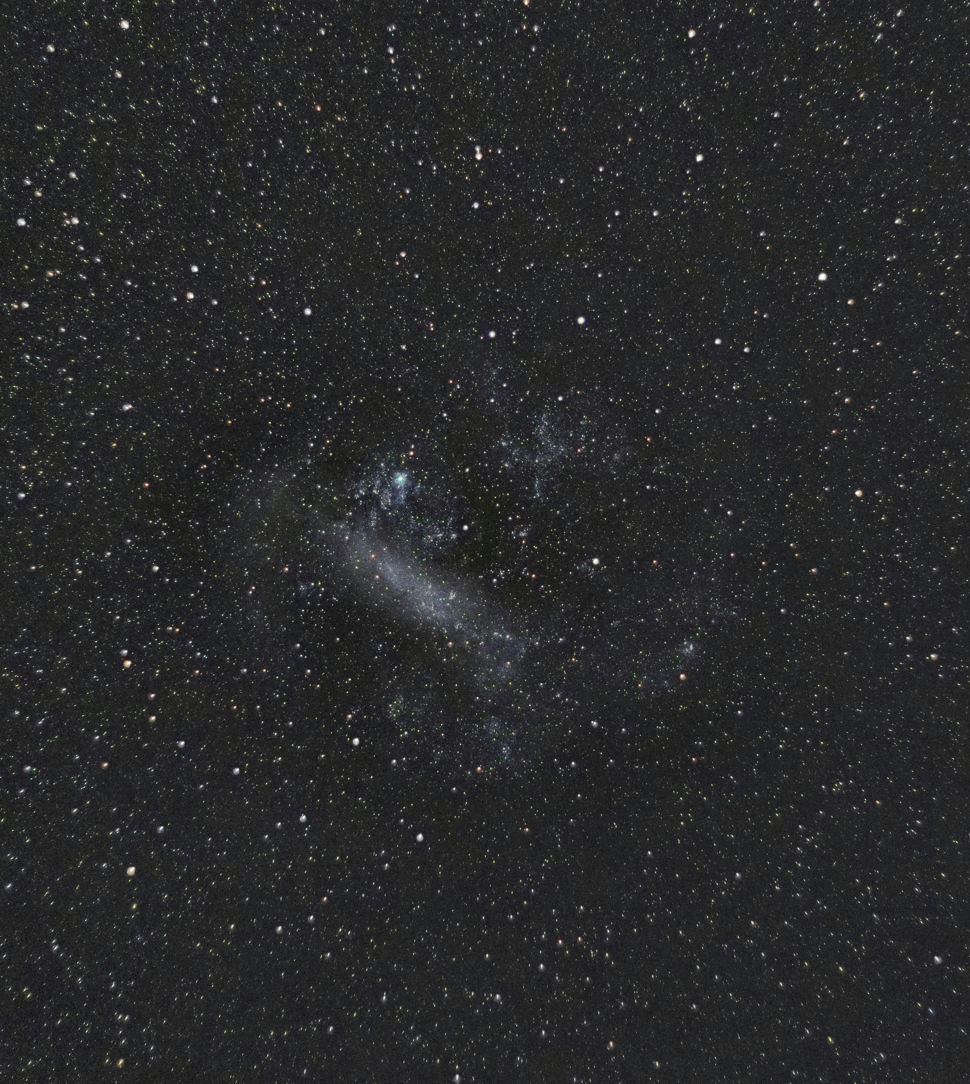 Black and White Starry Night · Free Stock Photo