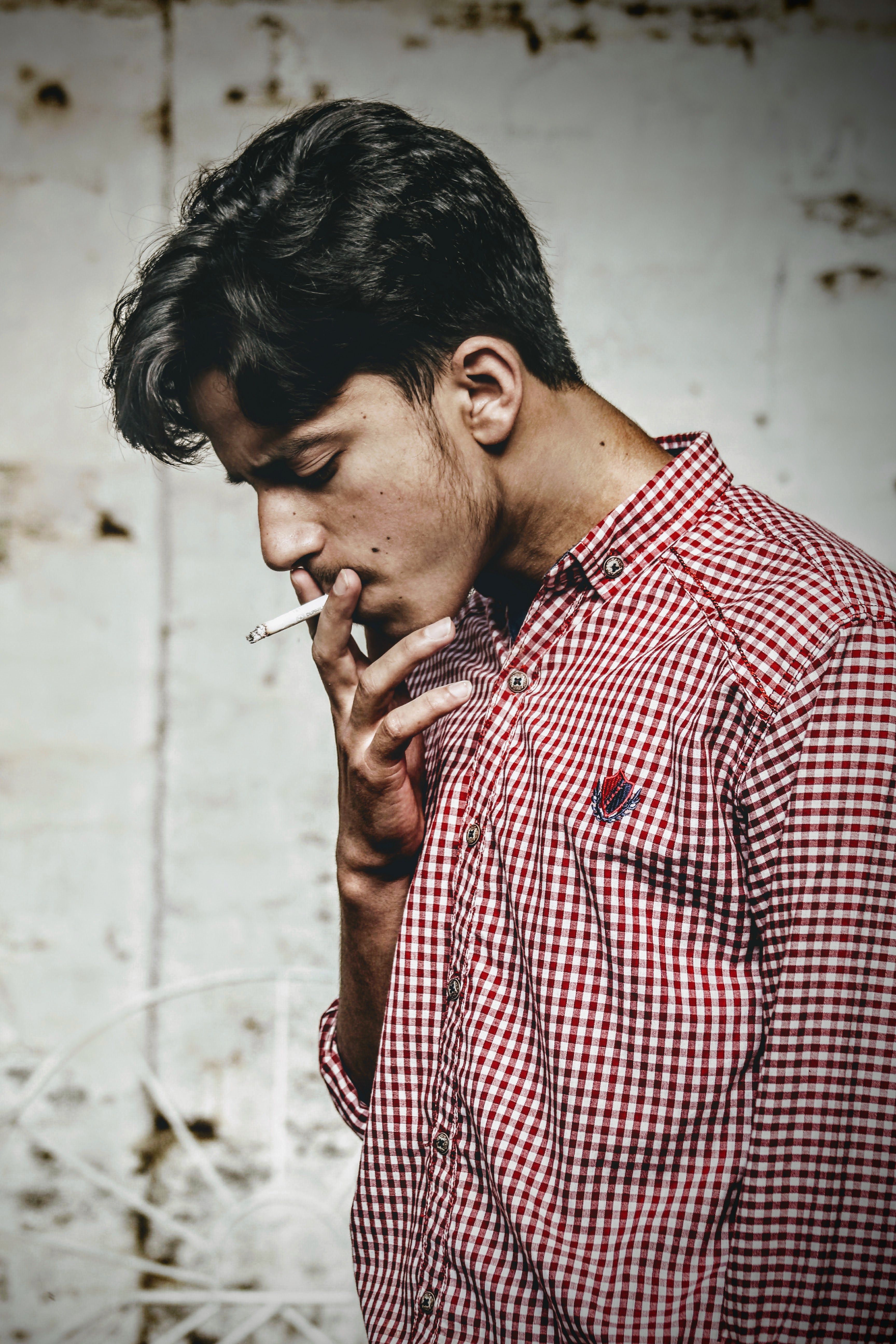 A Couple Smoking Cigarettes · Free Stock Photo