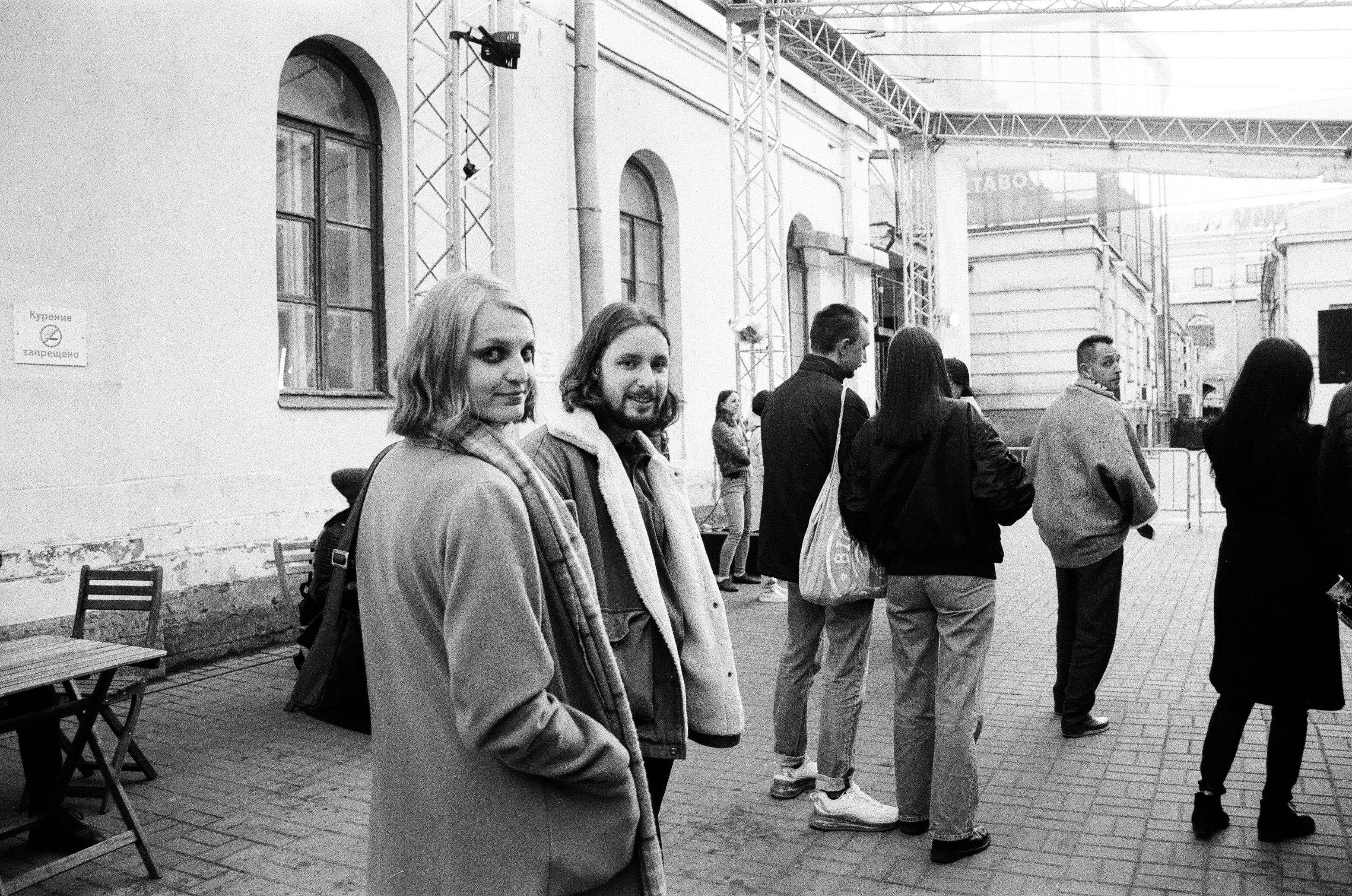 Grayscale Photography Of People · Free Stock Photo