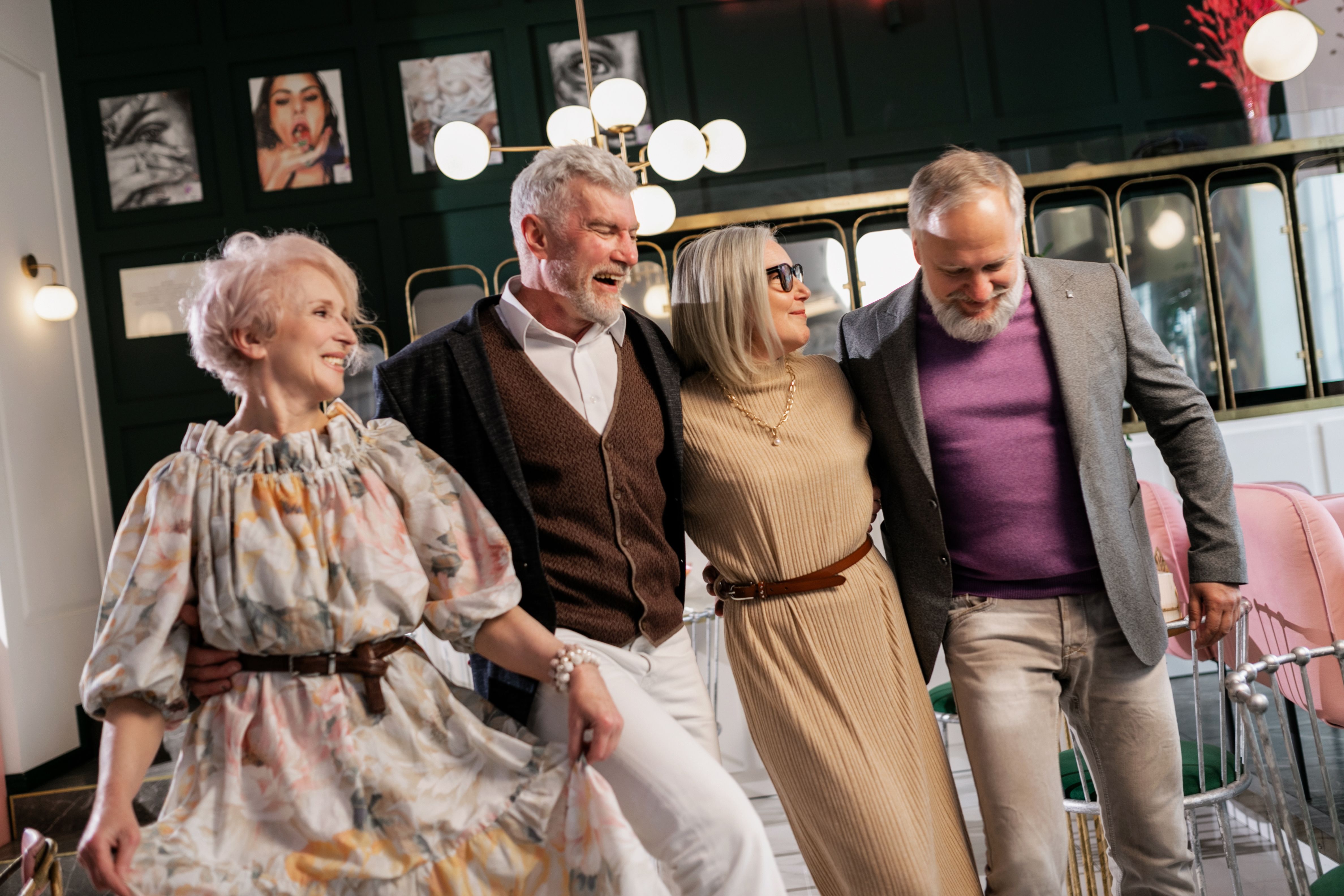 Elderly People dancing Together · Free Stock Photo