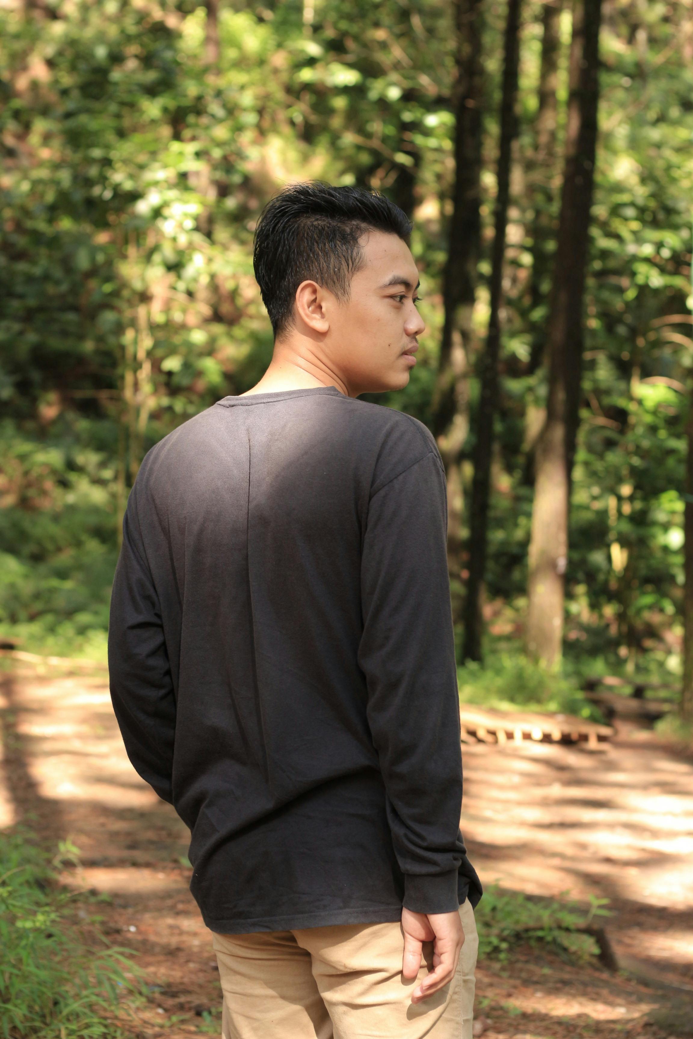 Portrait of a Man in a Forest · Free Stock Photo