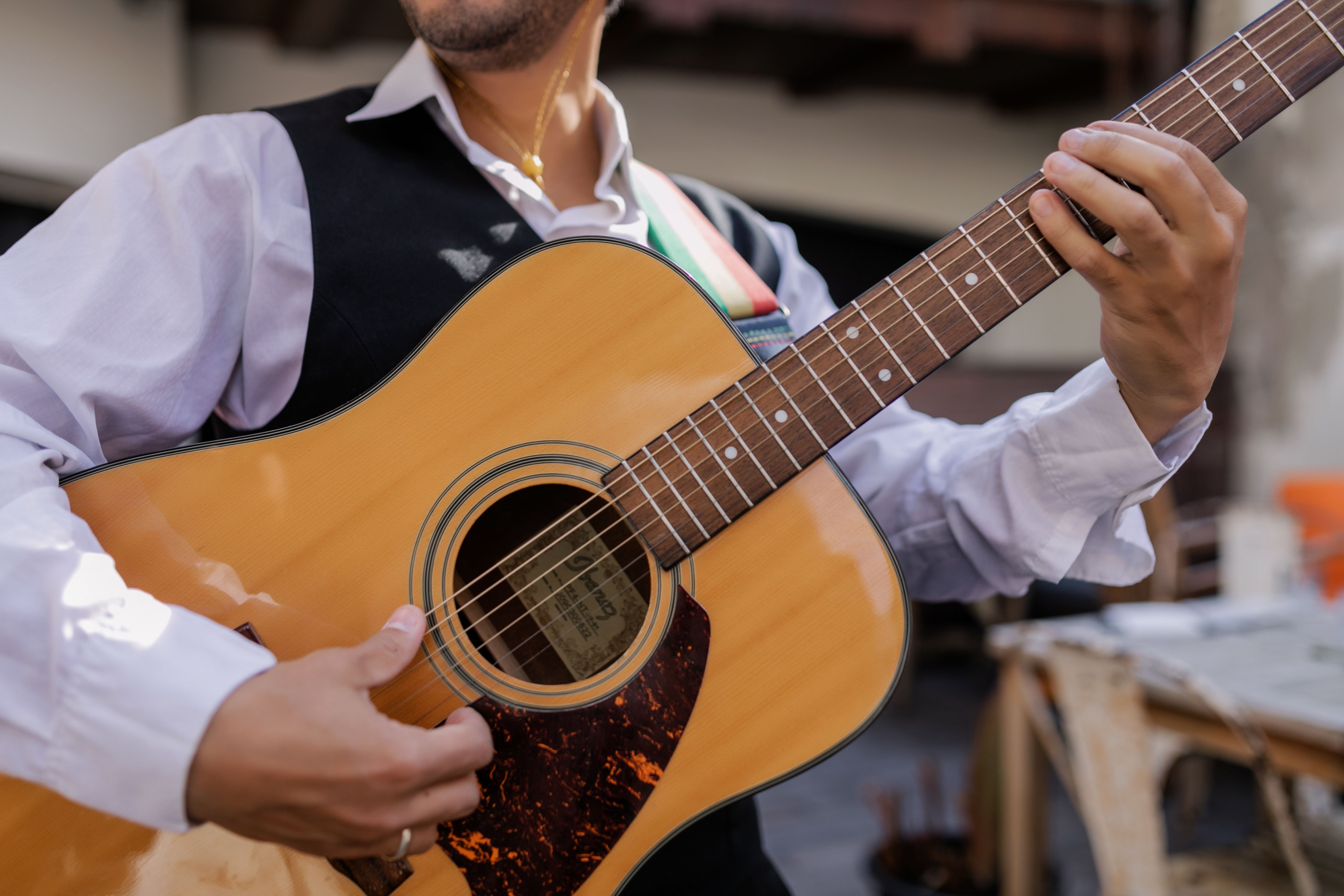 Person Playing the Guitar · Free Stock Photo