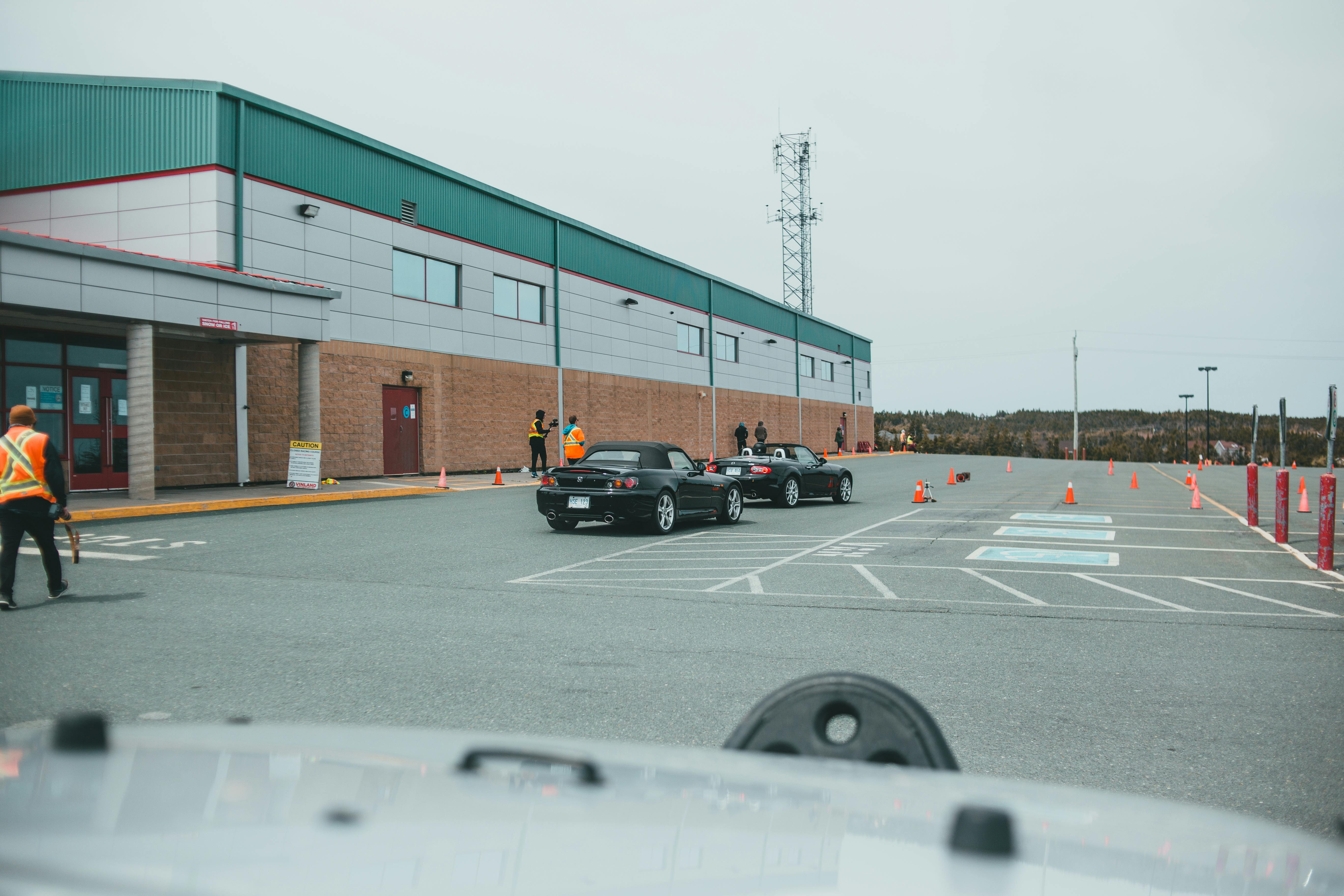 Photo of a Parking Lot · Free Stock Photo