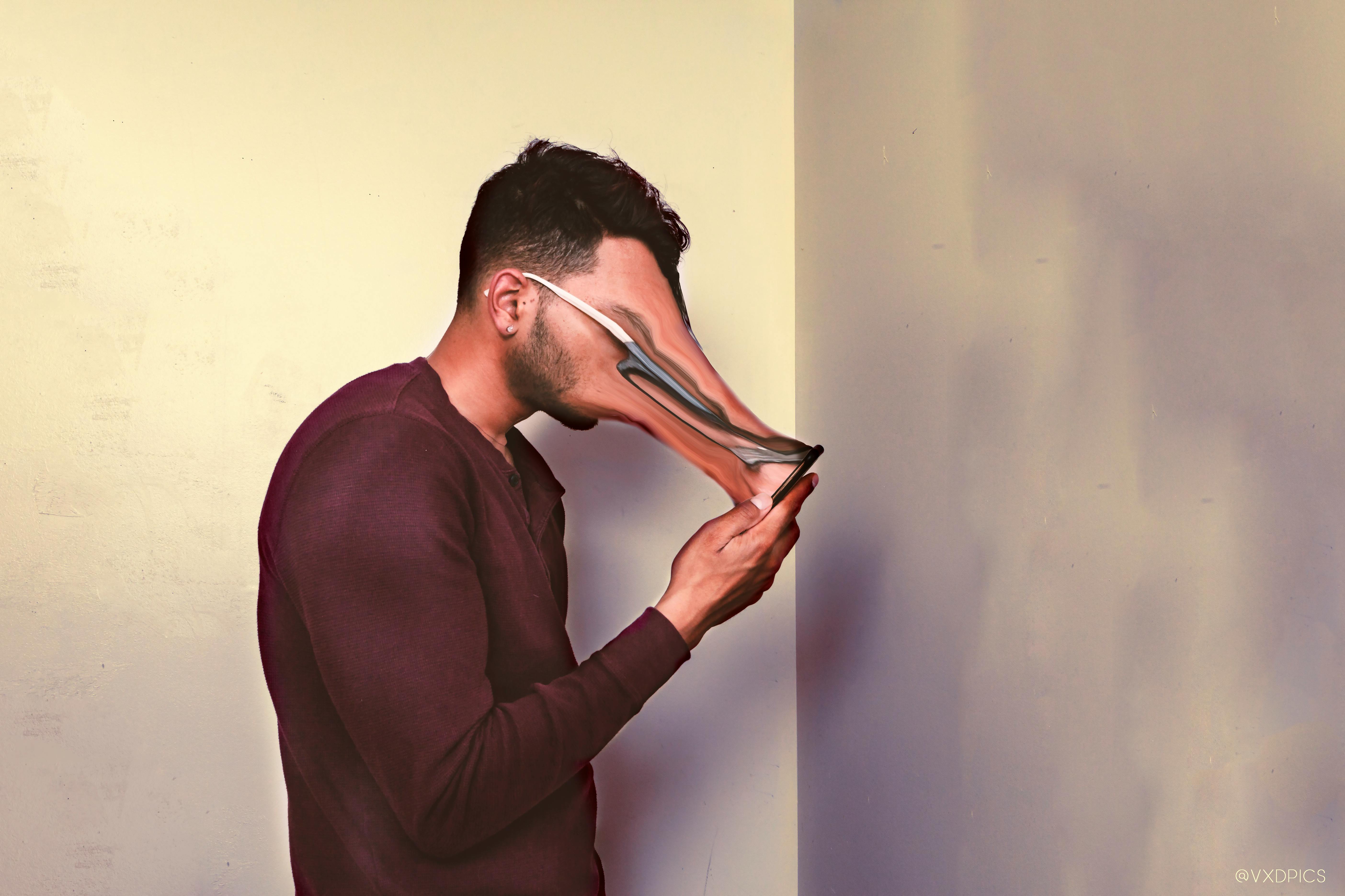 Free stock photo of abstract, art, cell phone