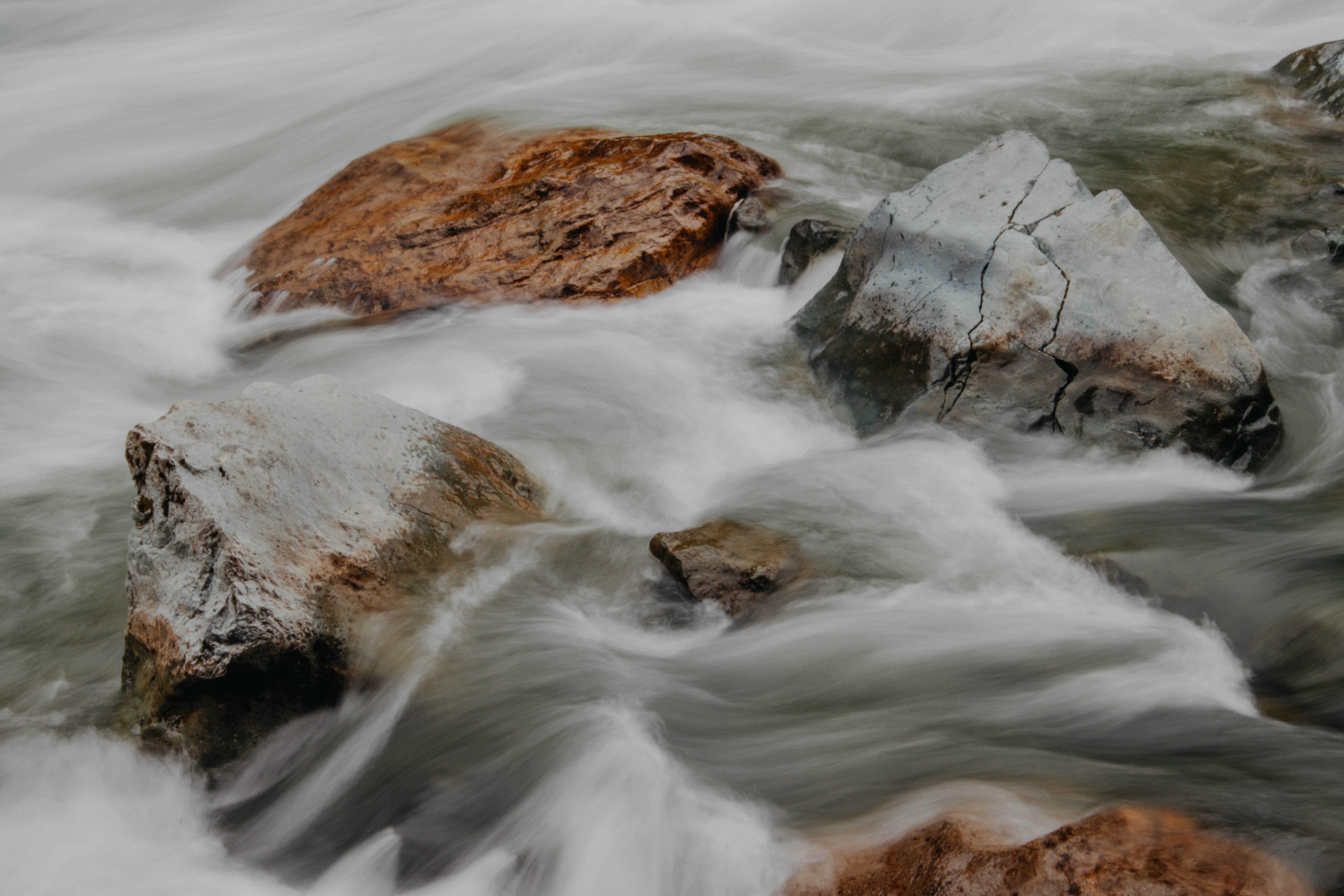 Photo of a Rushing River · Free Stock Photo