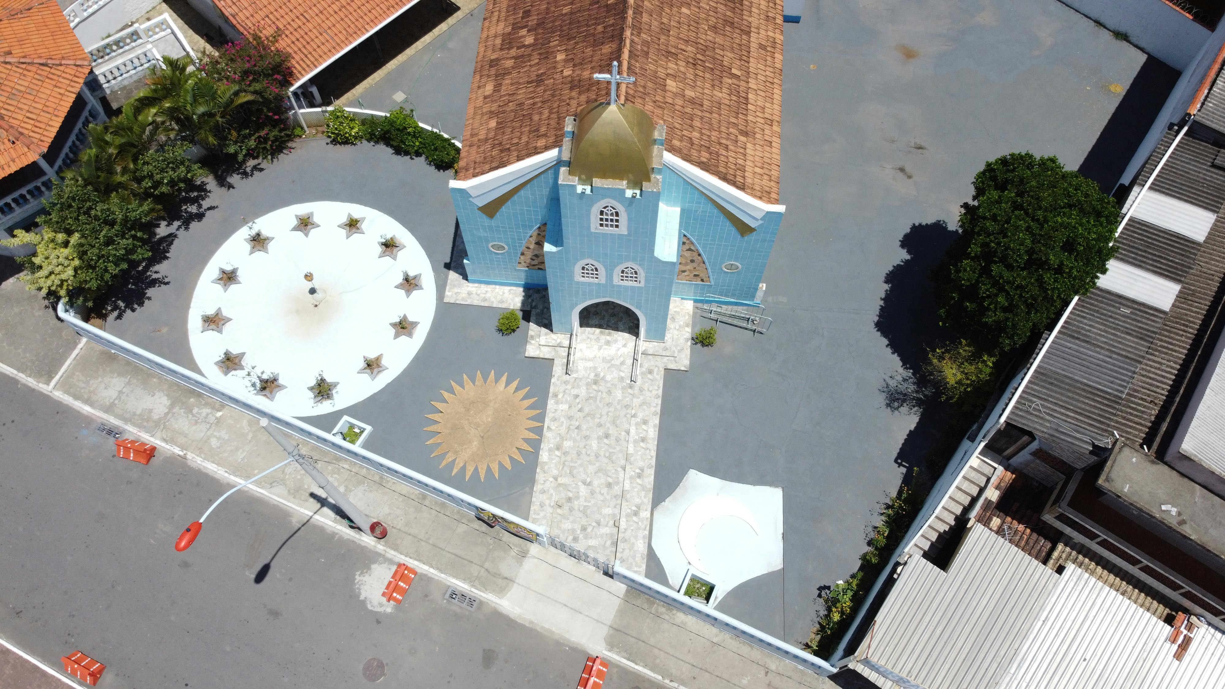 Roof of Church in High Angle Photography · Free Stock Photo