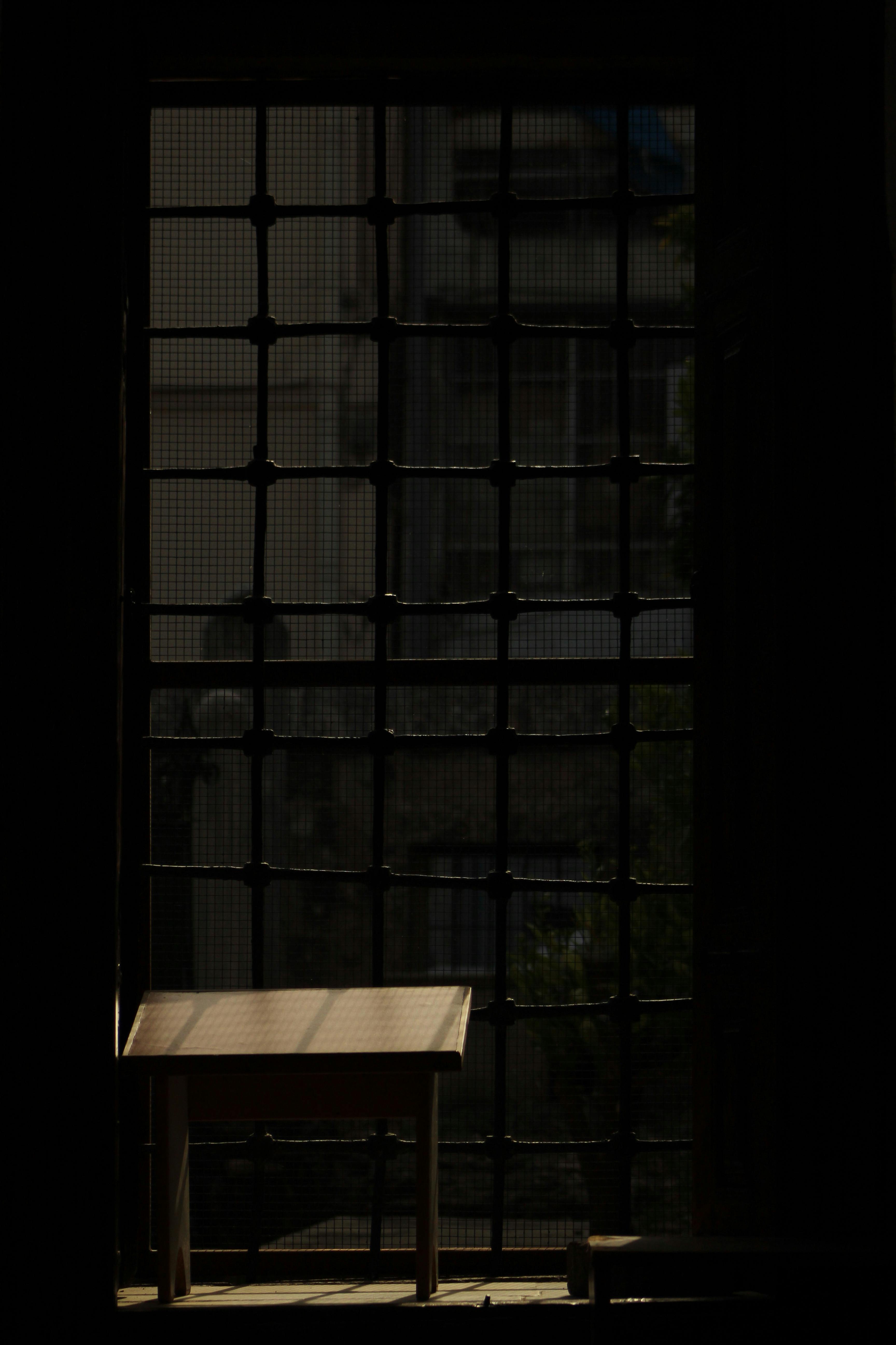 Light Shining Trough Barred Window · Free Stock Photo