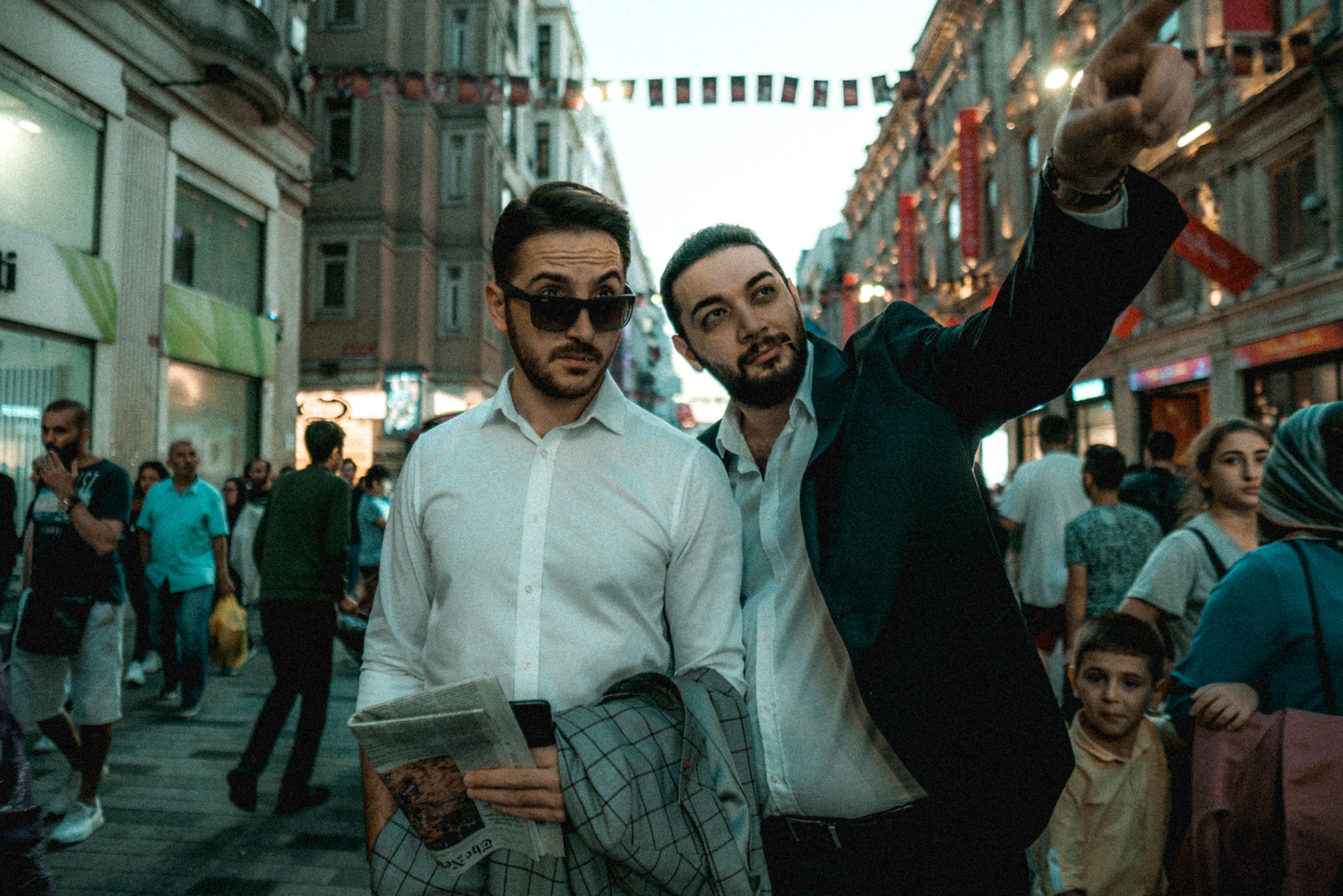 Men in Corporate Attire in a Street · Free Stock Photo