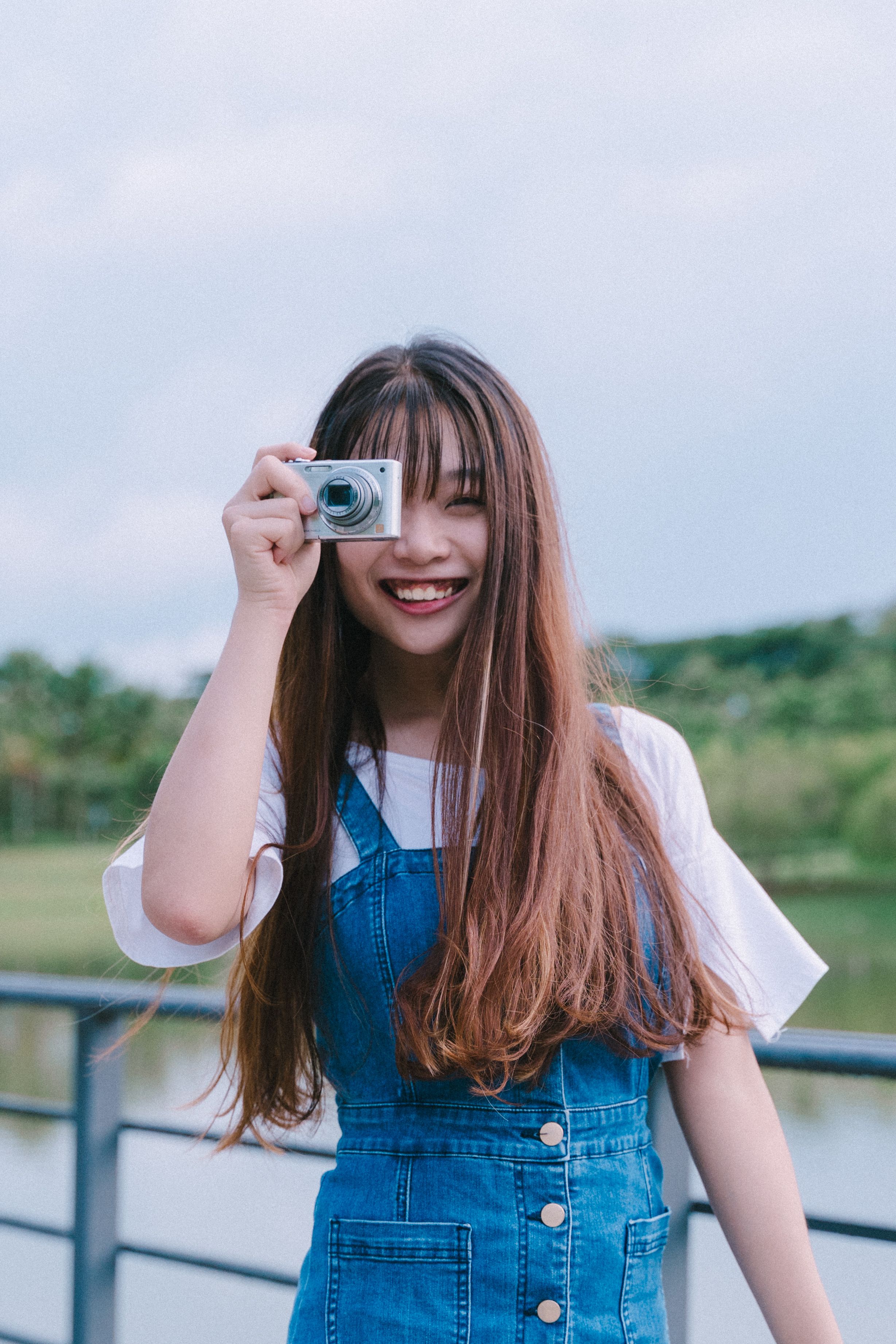 Person Wearing Headset Smiling · Free Stock Photo