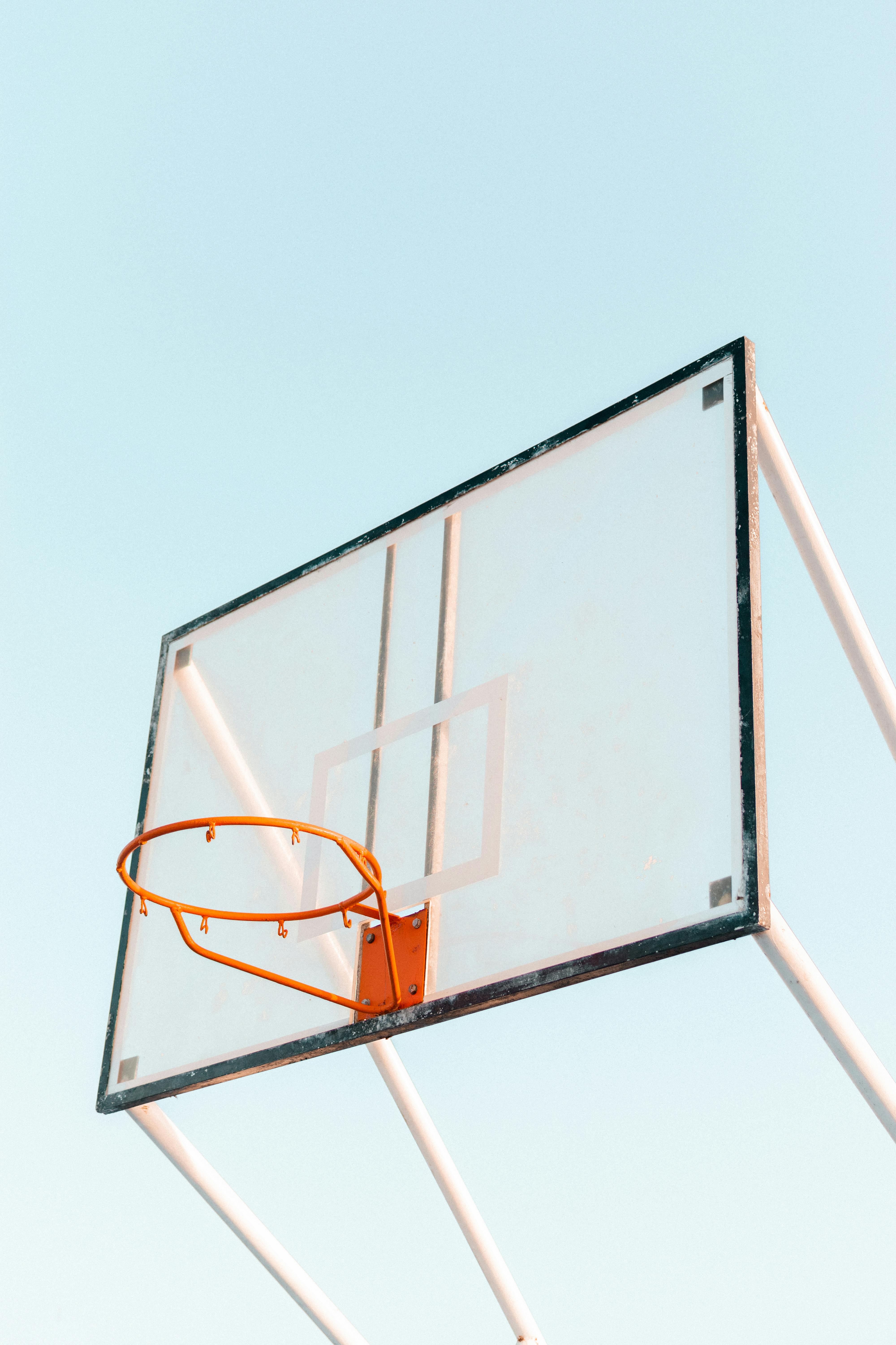 Low Angle Shot of Basketball Hoop · Free Stock Photo