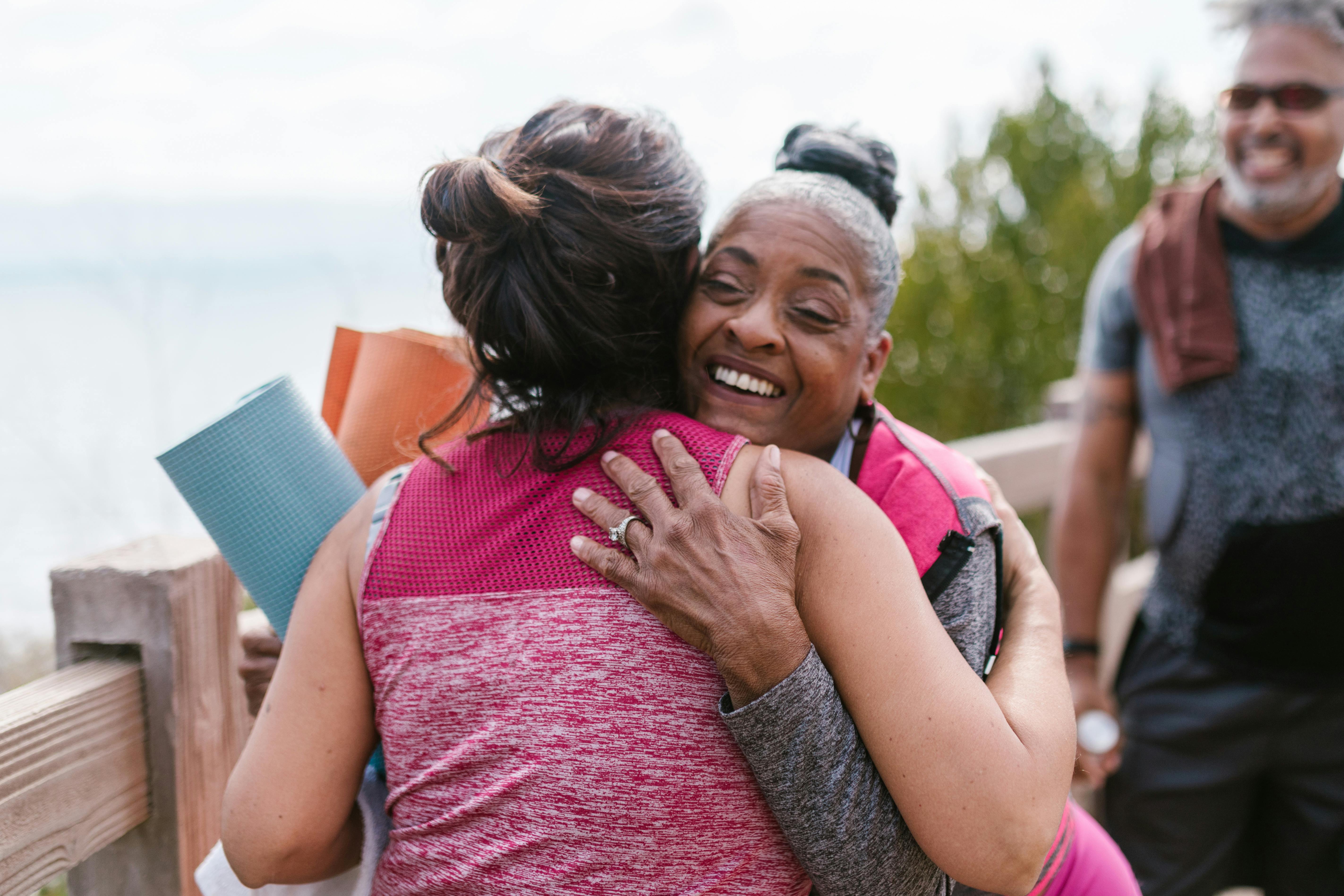 Two Women Hugging Each Other · Free Stock Photo