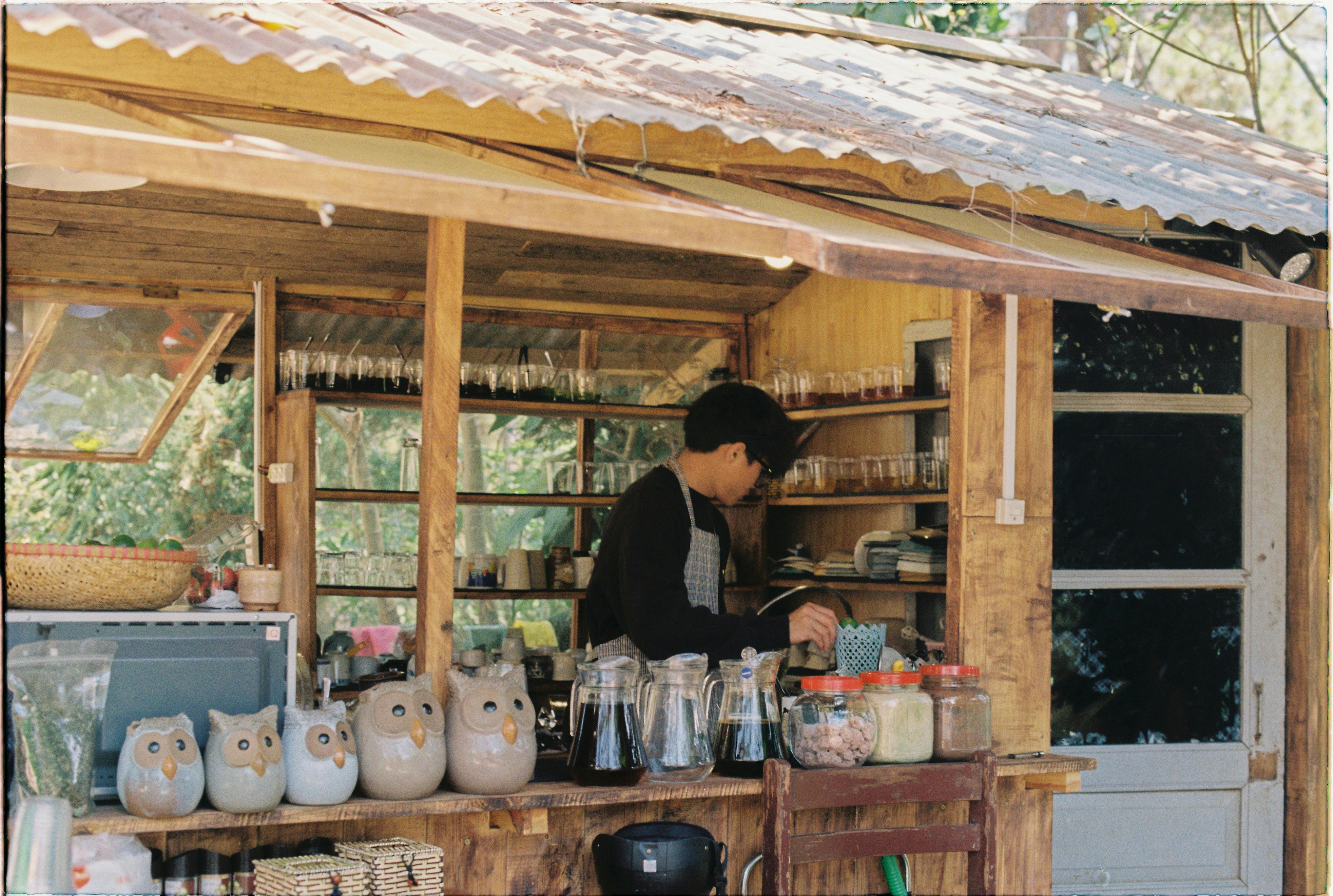 Vendor inside a Store · Free Stock Photo