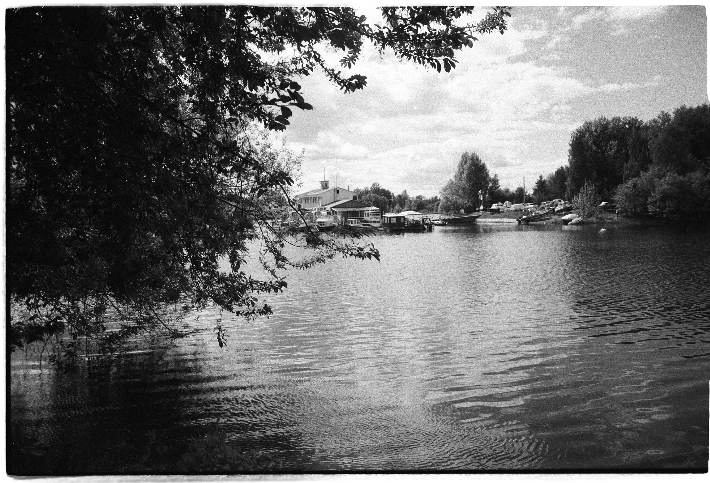Grayscale Photo of a Body of Water with Ripples · Free Stock Photo