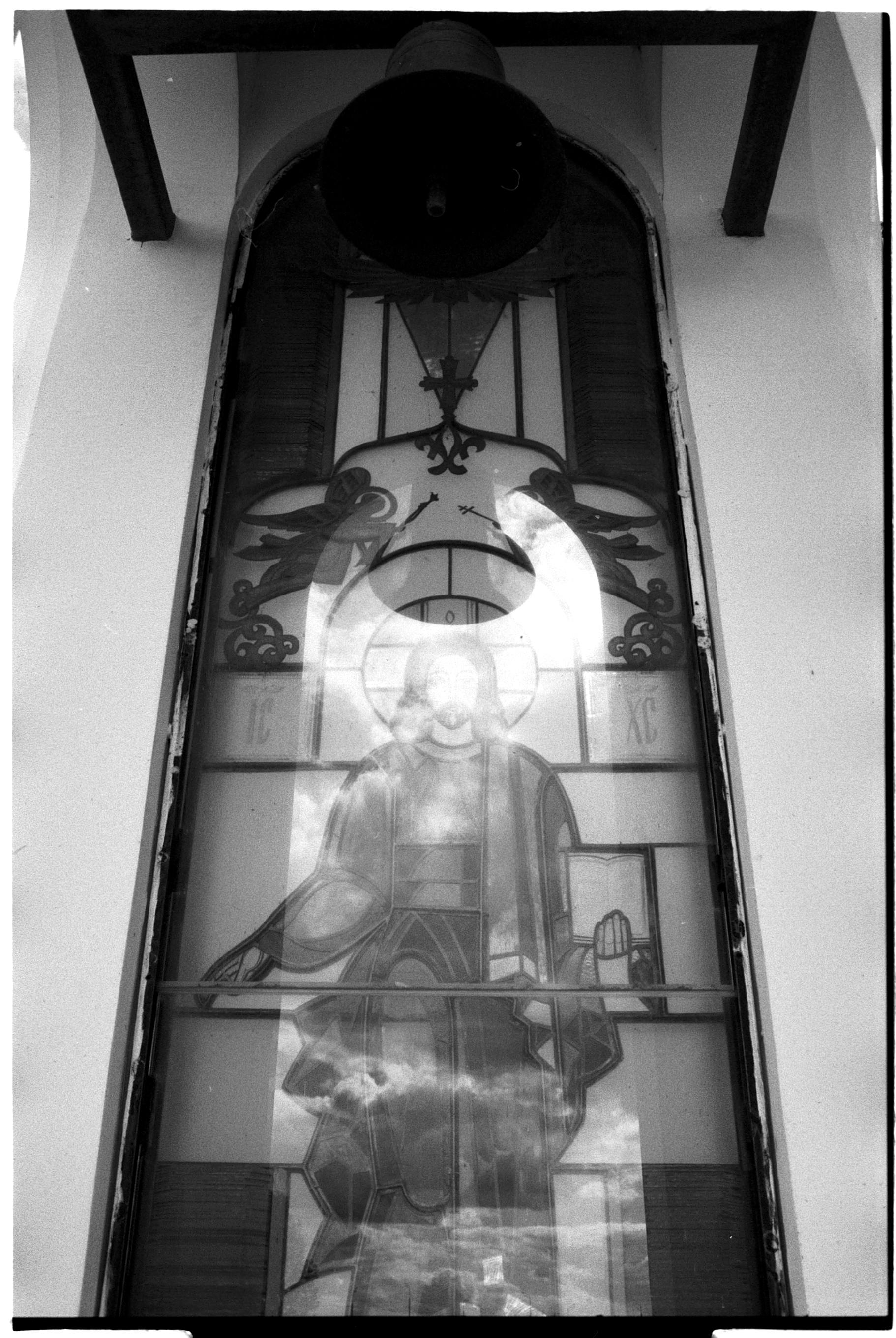 Close Up of Stained Glass Church Window · Free Stock Photo