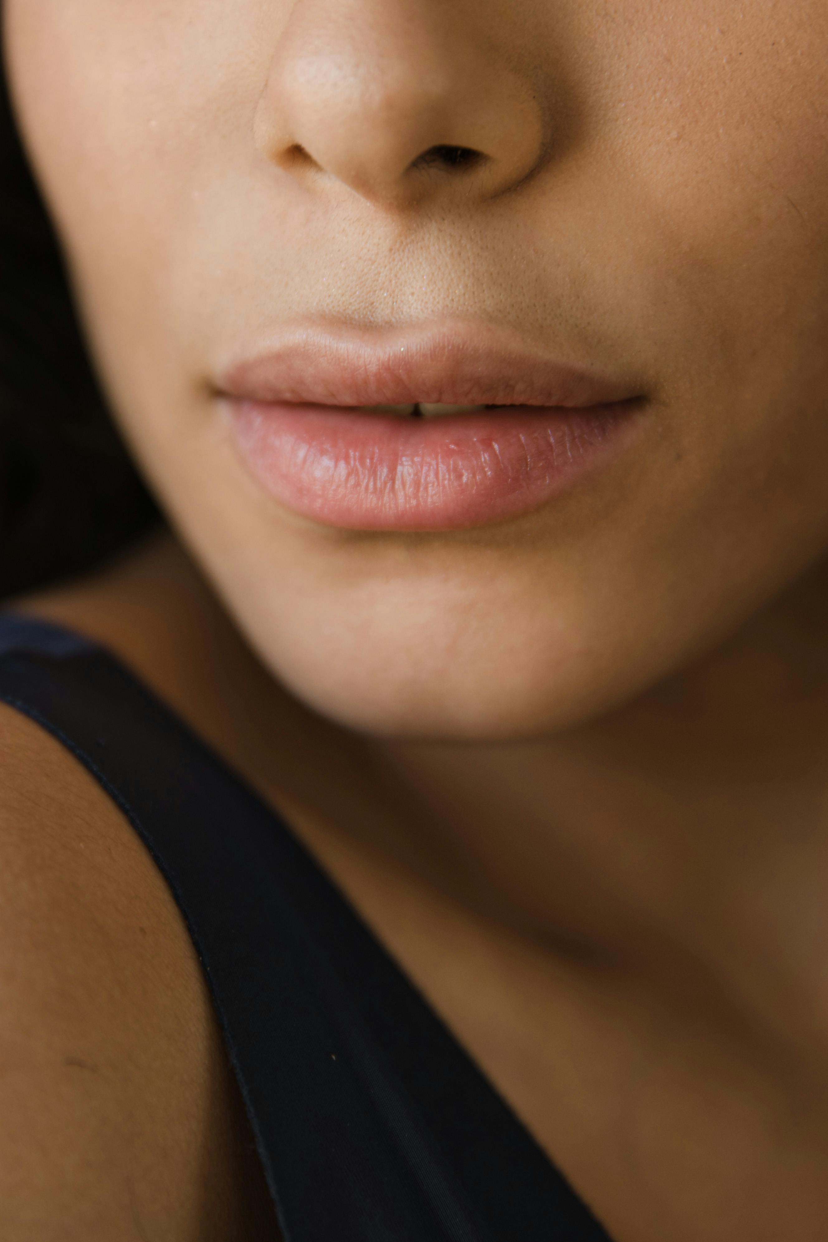 Close Up Photo of a Woman's Lips · Free Stock Photo