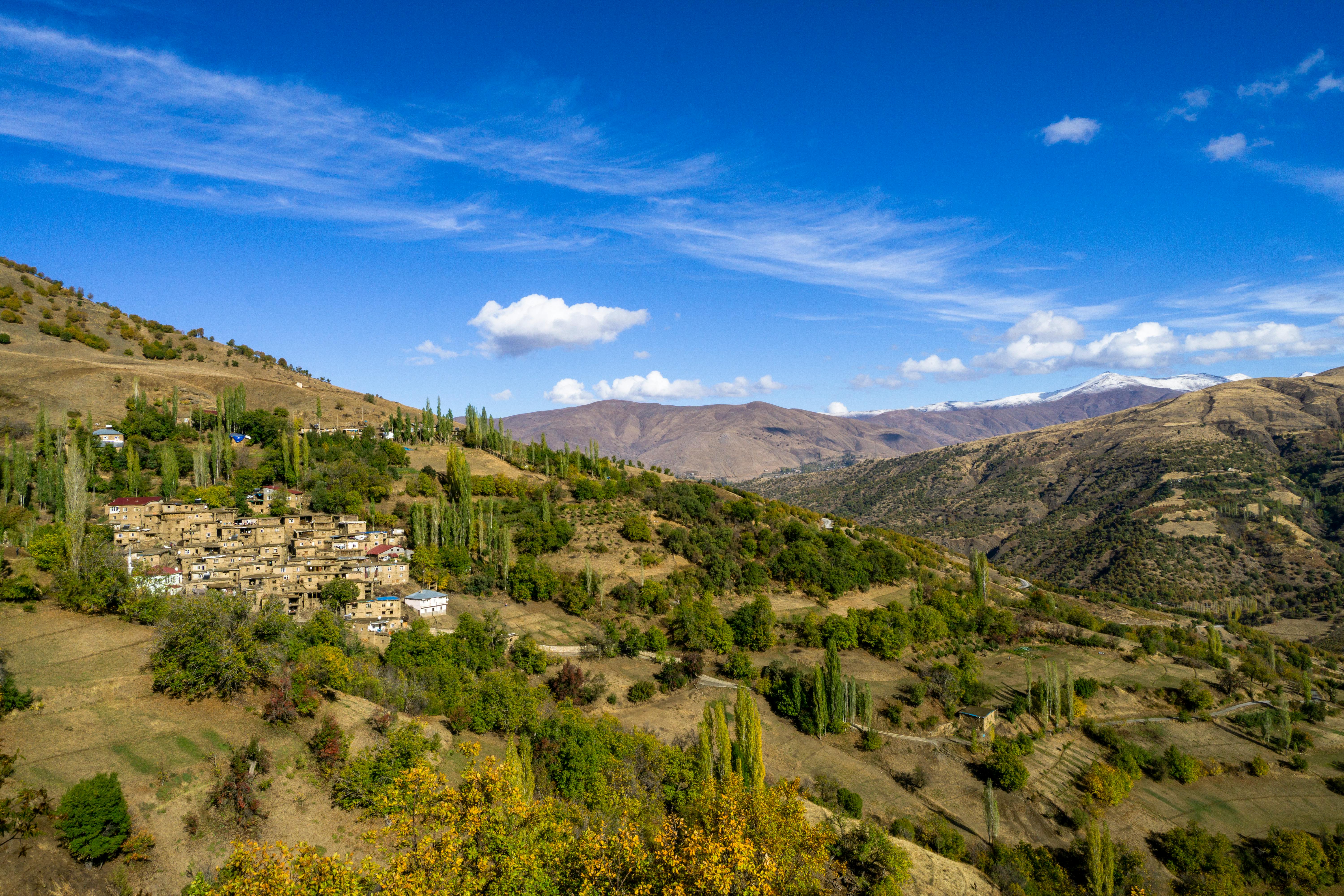 Aerial View of Mediterranean Landscape · Free Stock Photo