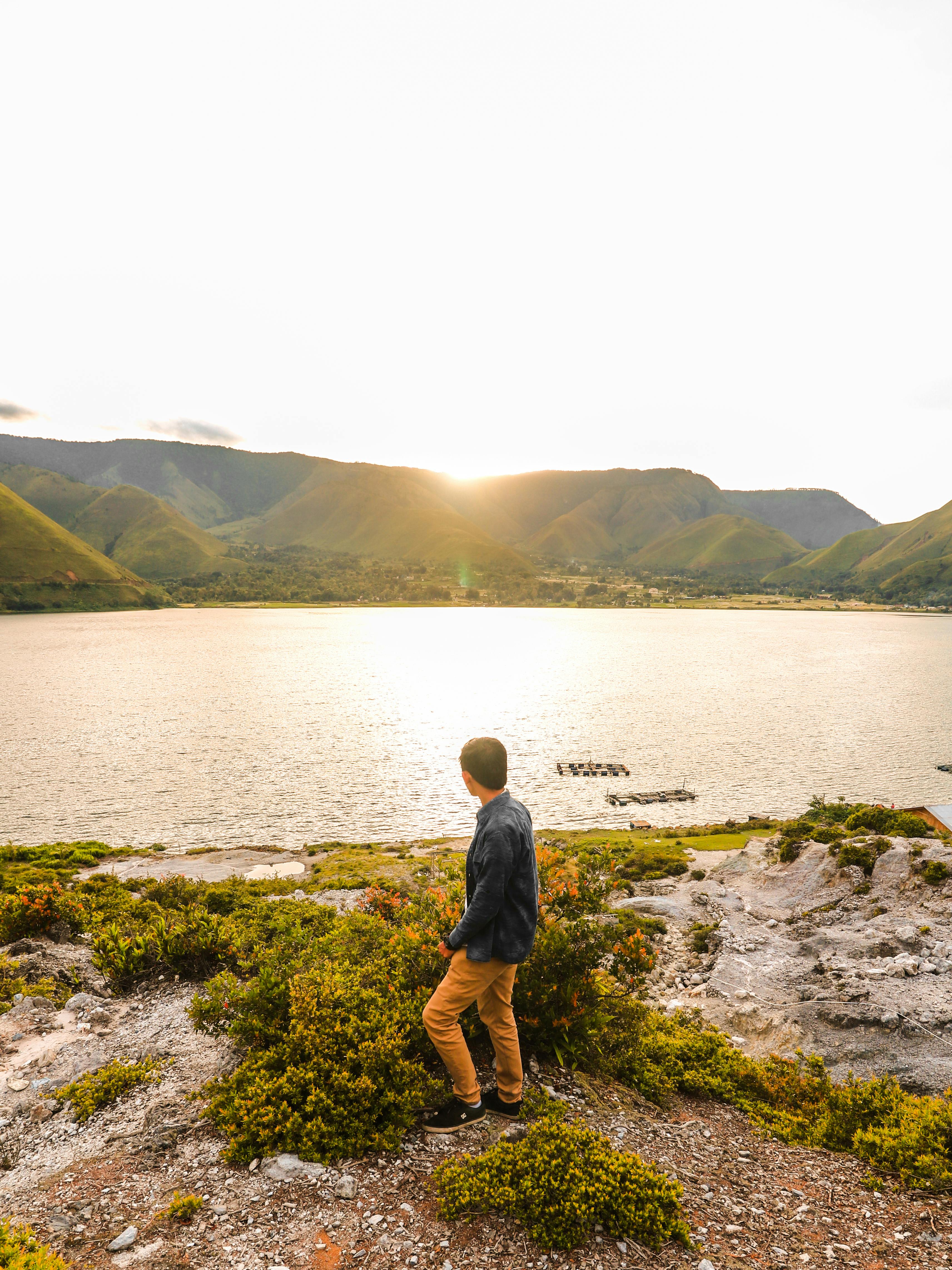 Photo of Man Diving in to Water · Free Stock Photo